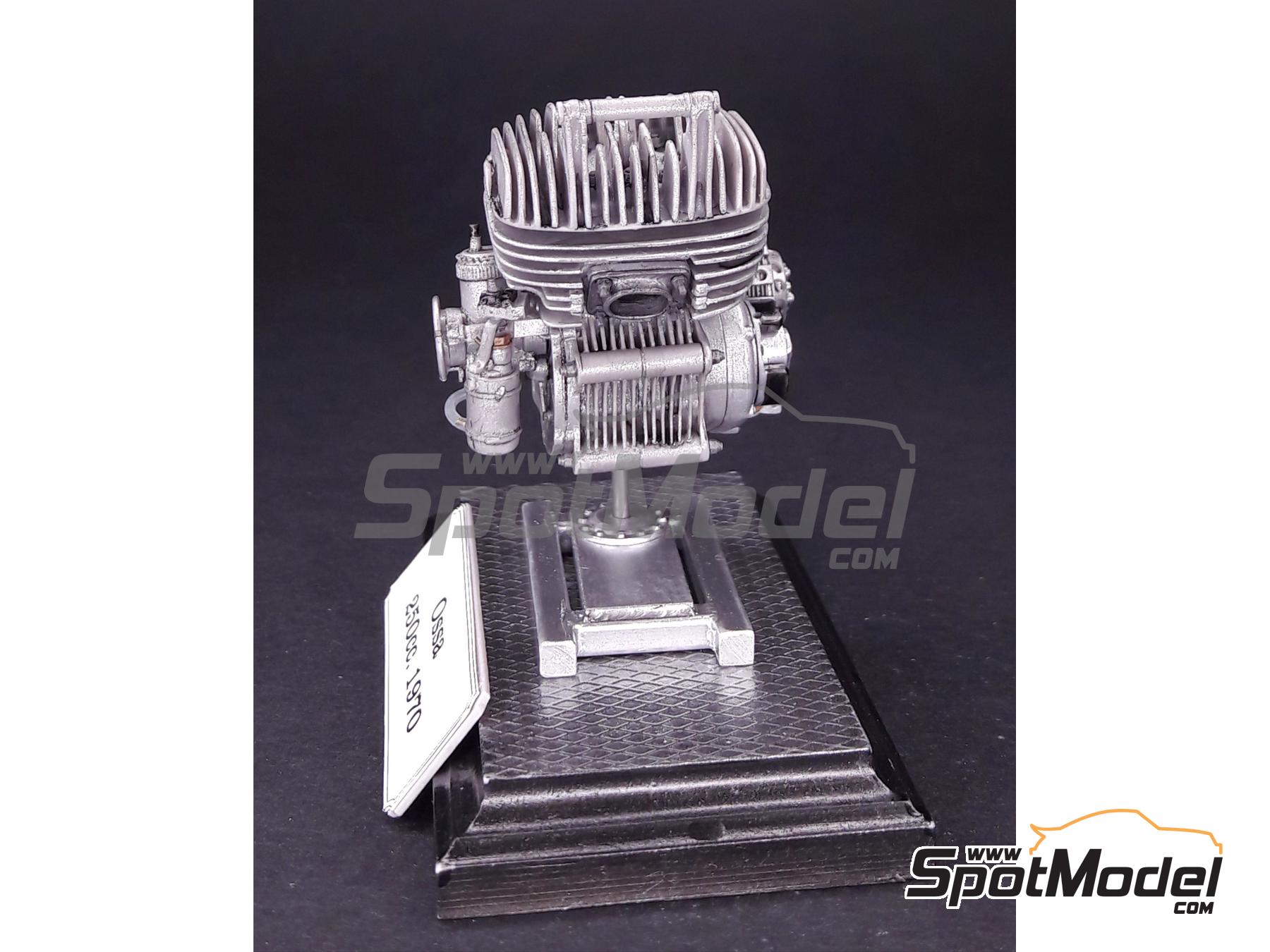Brach Model BM-EN08: Engine 1/12 scale - Ossa 250cc 1970 (ref. BM-EN08 ...