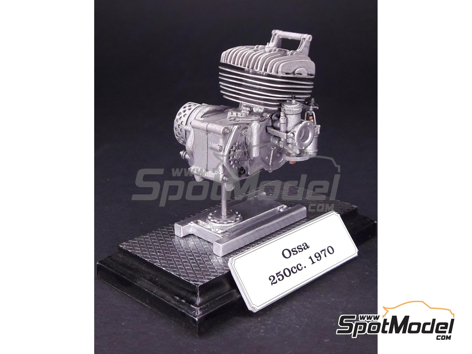 Brach Model BM-EN08: Engine 1/12 scale - Ossa 250cc 1970 (ref. BM-EN08 ...