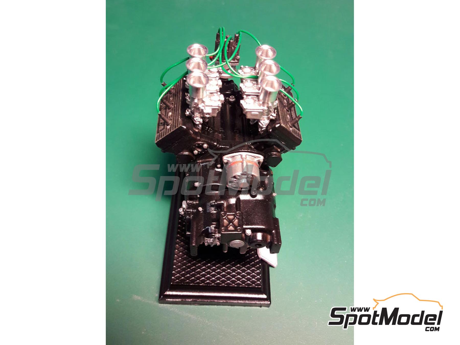 Brach Model BM-EN10: Engine 1/12 scale - Laverda V6 1000cc 1978 (ref ...