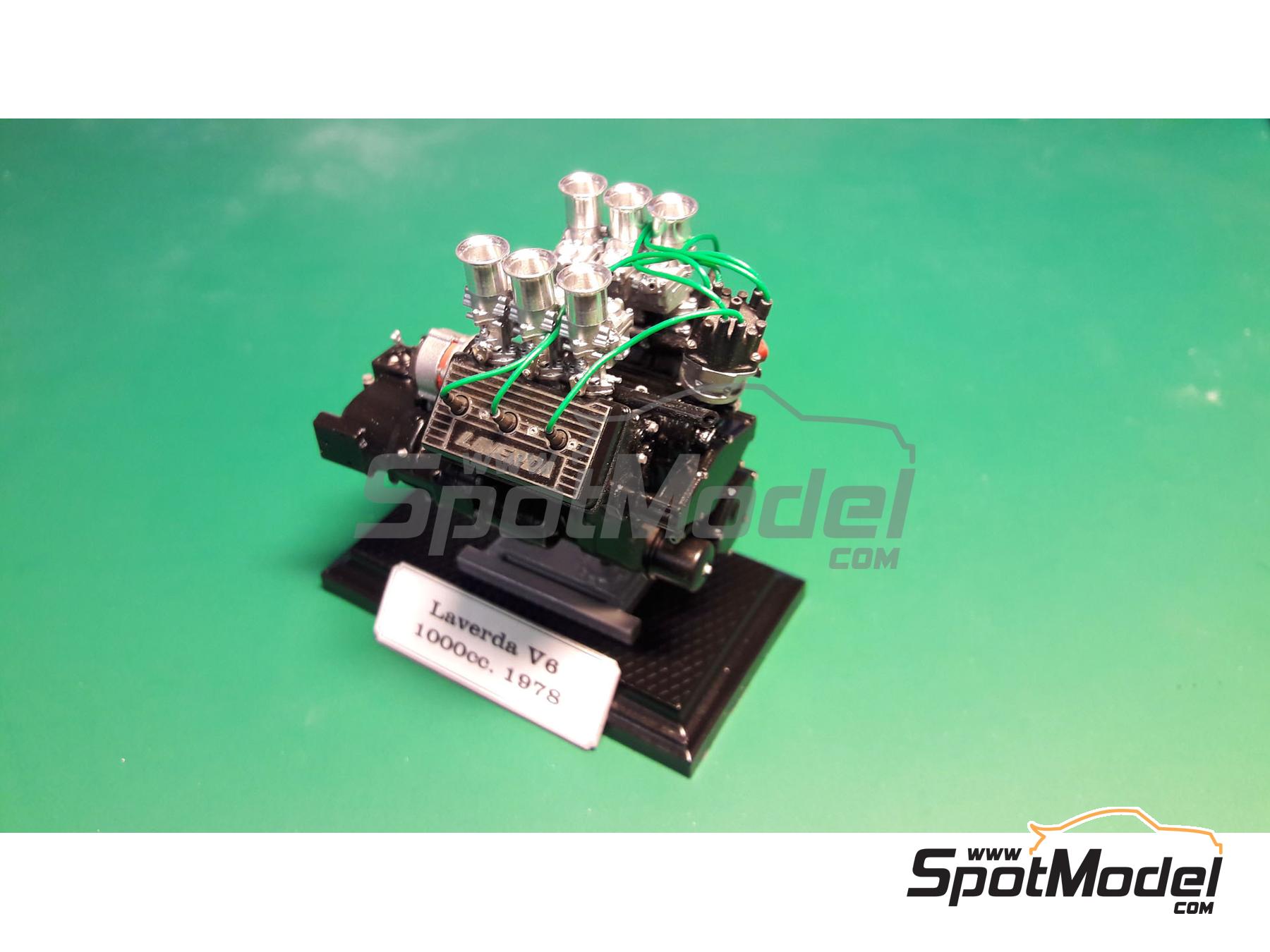 Brach Model BM-EN10: Engine 1/12 scale - Laverda V6 1000cc 1978 (ref ...