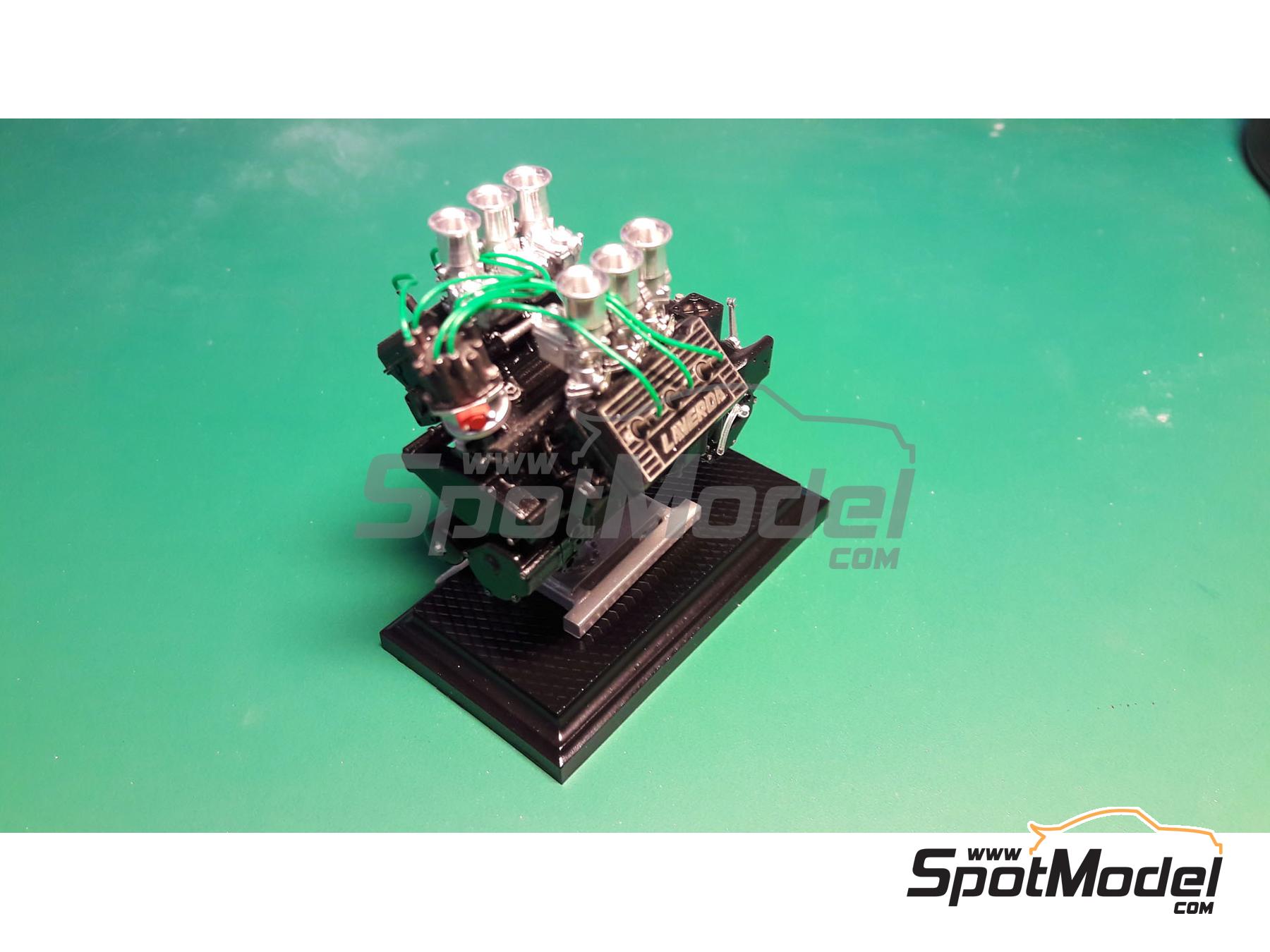 Brach Model BM-EN10: Engine 1/12 scale - Laverda V6 1000cc 1978 (ref ...