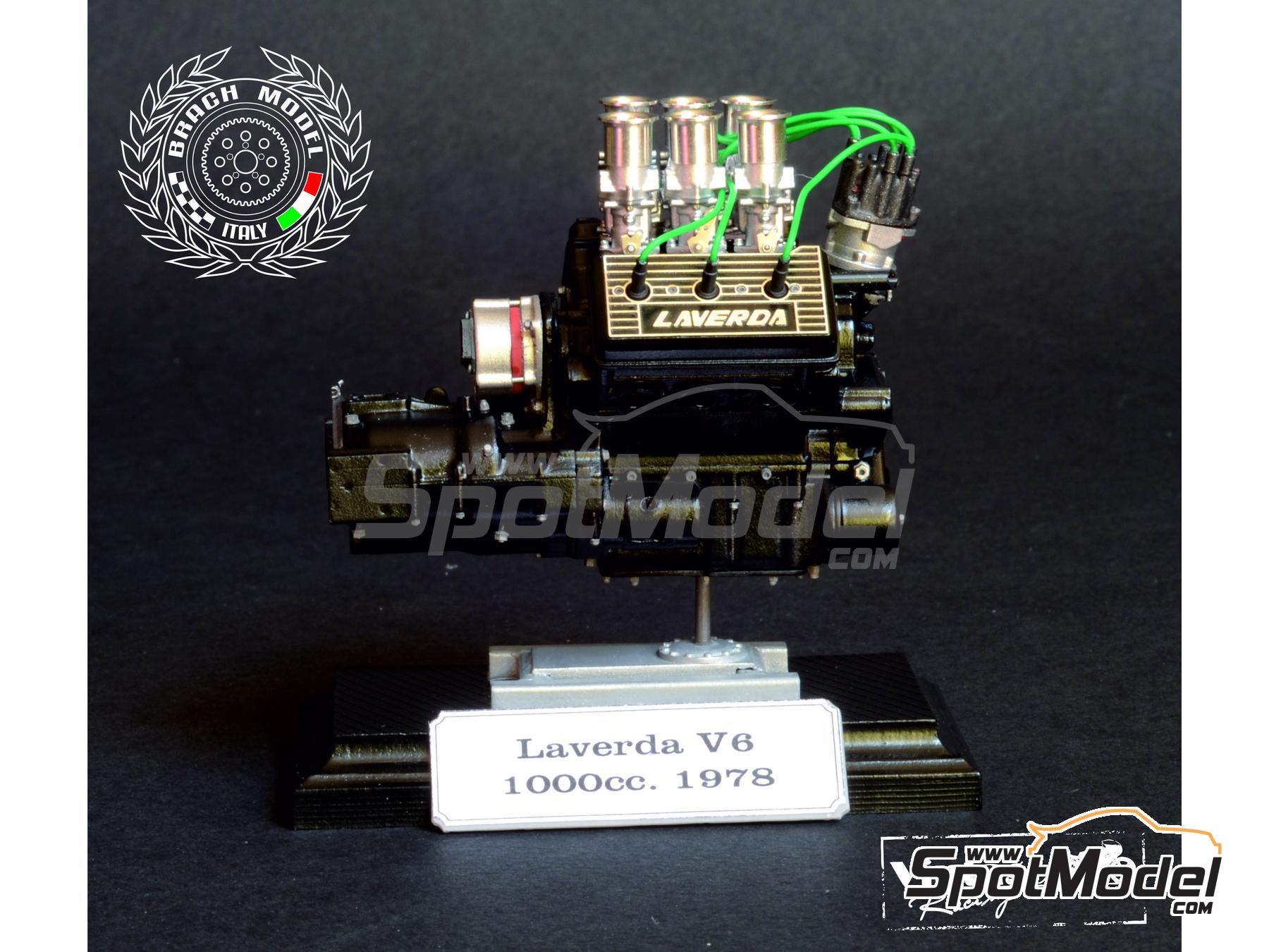 Brach Model BM-EN10: Engine 1/12 scale - Laverda V6 1000cc 1978 (ref ...