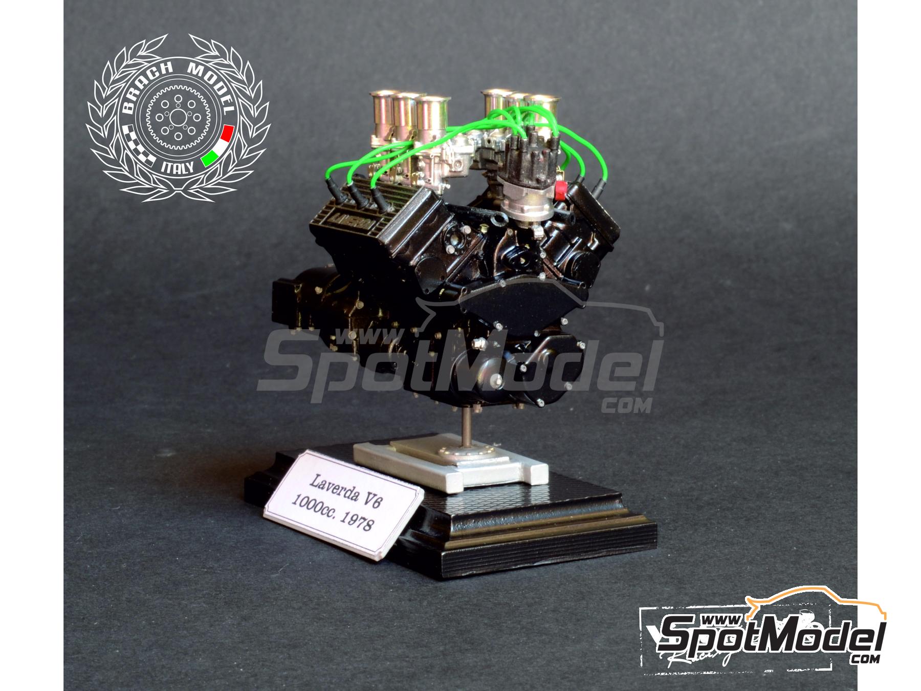 Brach Model BM-EN10: Engine 1/12 scale - Laverda V6 1000cc 1978 (ref ...