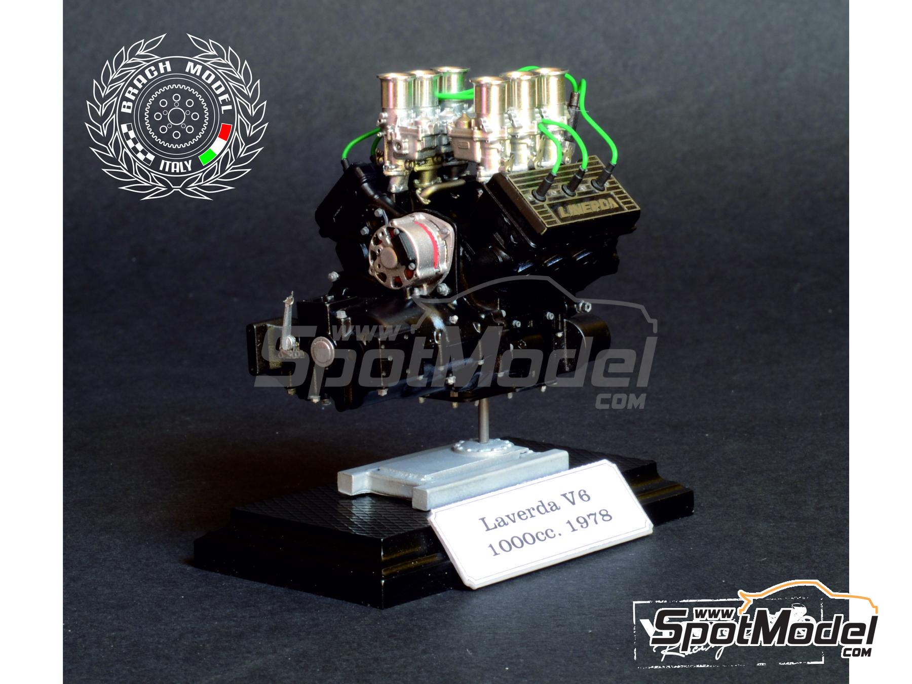 Brach Model BM-EN10: Engine 1/12 scale - Laverda V6 1000cc 1978 (ref ...