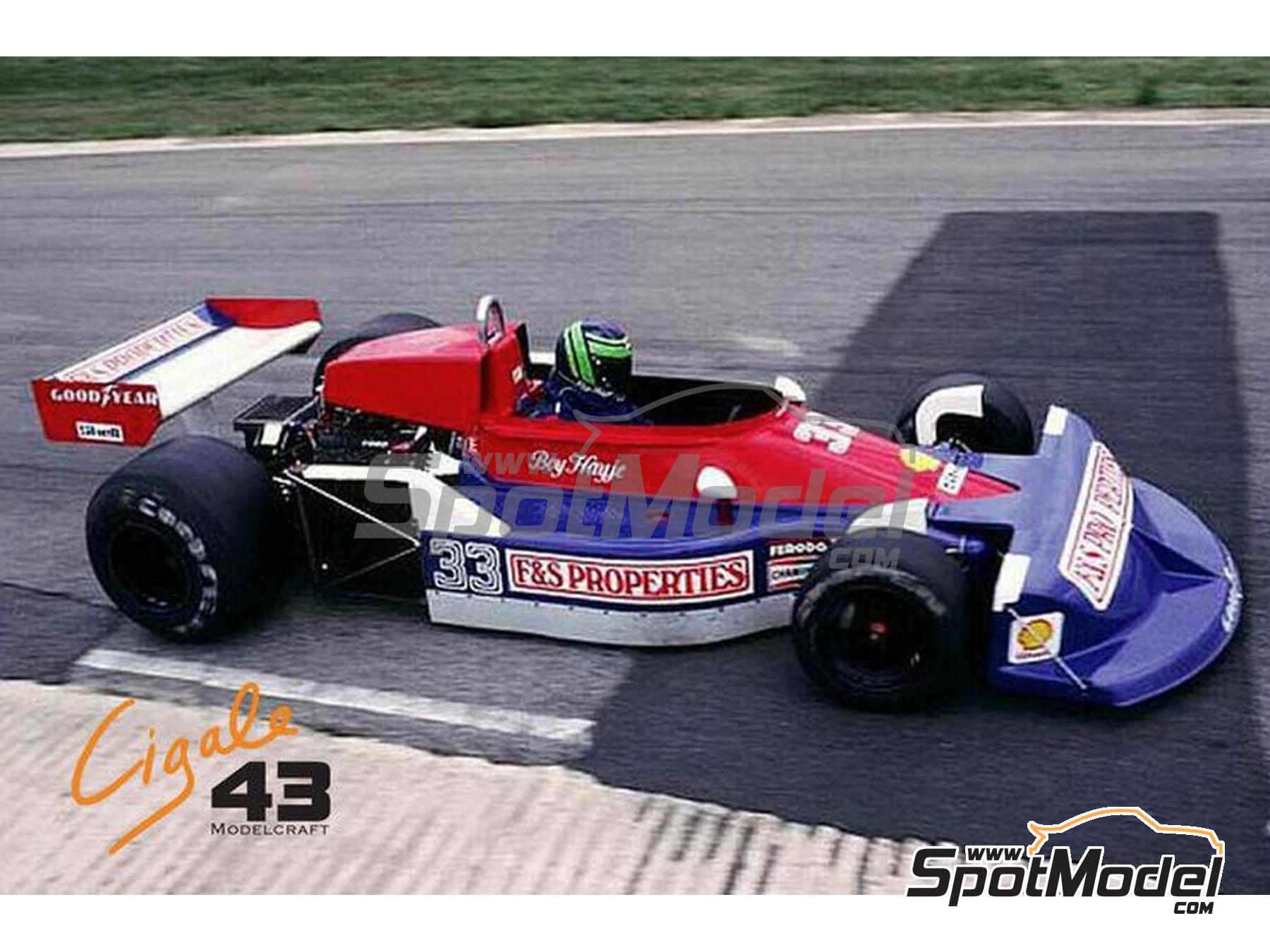 Cigale 43 Modelcraft CDS001: Marking / livery 1/43 scale - March Ford ...