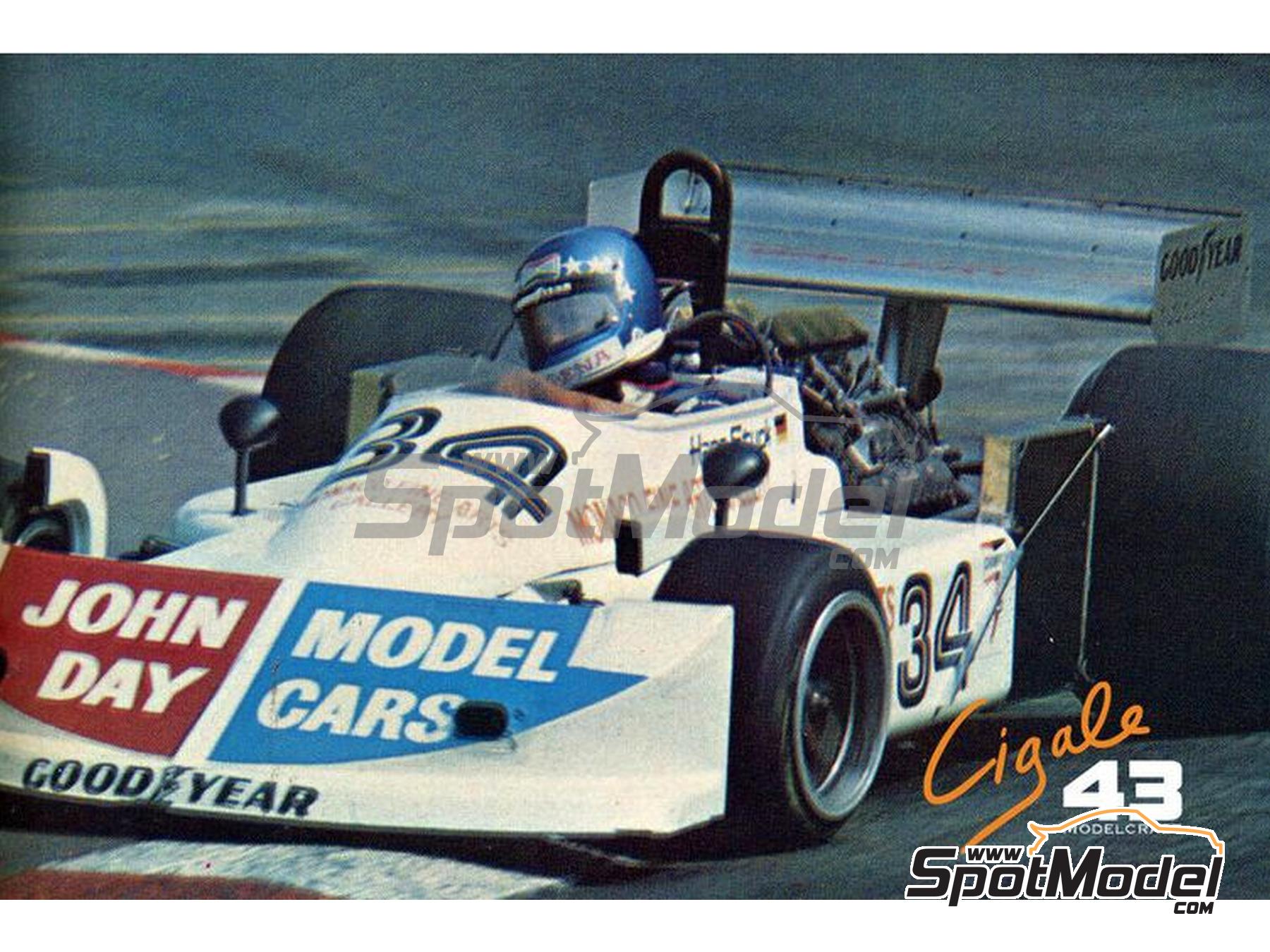 Cigale 43 Modelcraft CDS002: Marking / livery 1/43 scale - March Ford ...