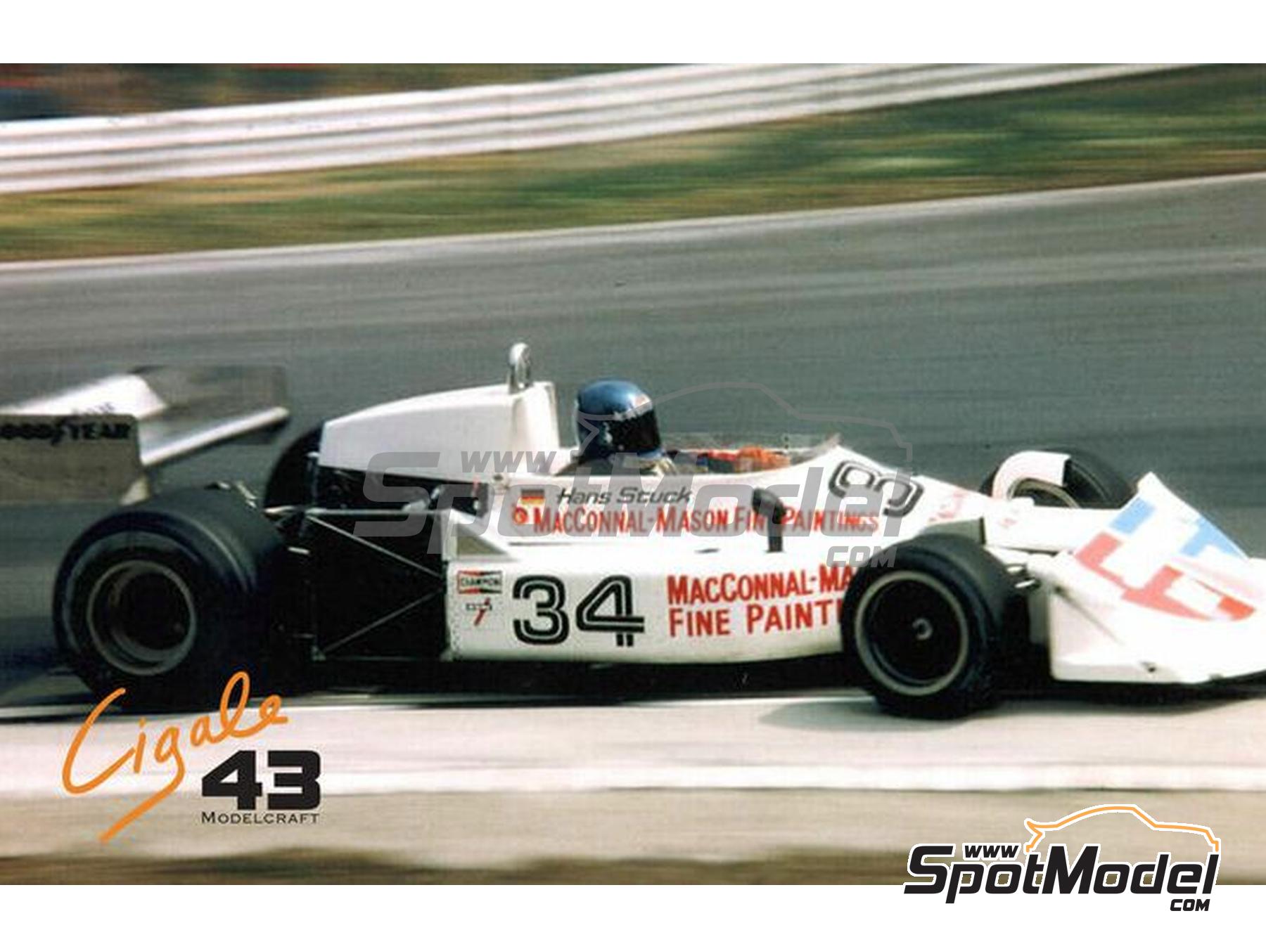Cigale 43 Modelcraft CDS002: Marking / livery 1/43 scale - March Ford ...