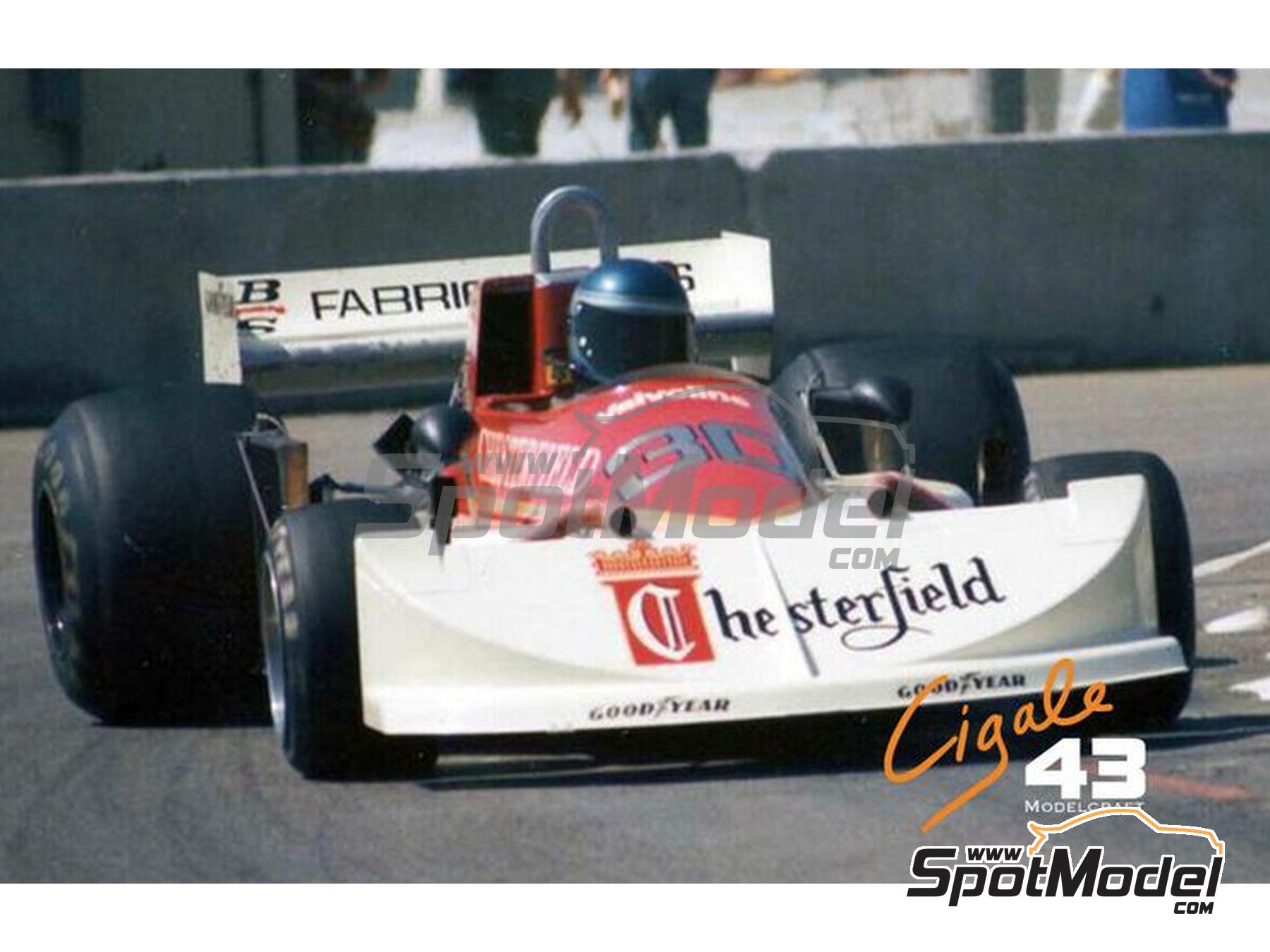 Cigale 43 Modelcraft CDS006: Marking / livery 1/43 scale - March Ford ...