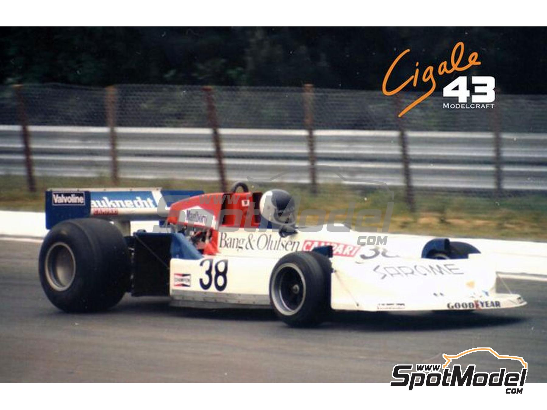 Cigale 43 Modelcraft CDS008: Marking / livery 1/43 scale - March Ford ...