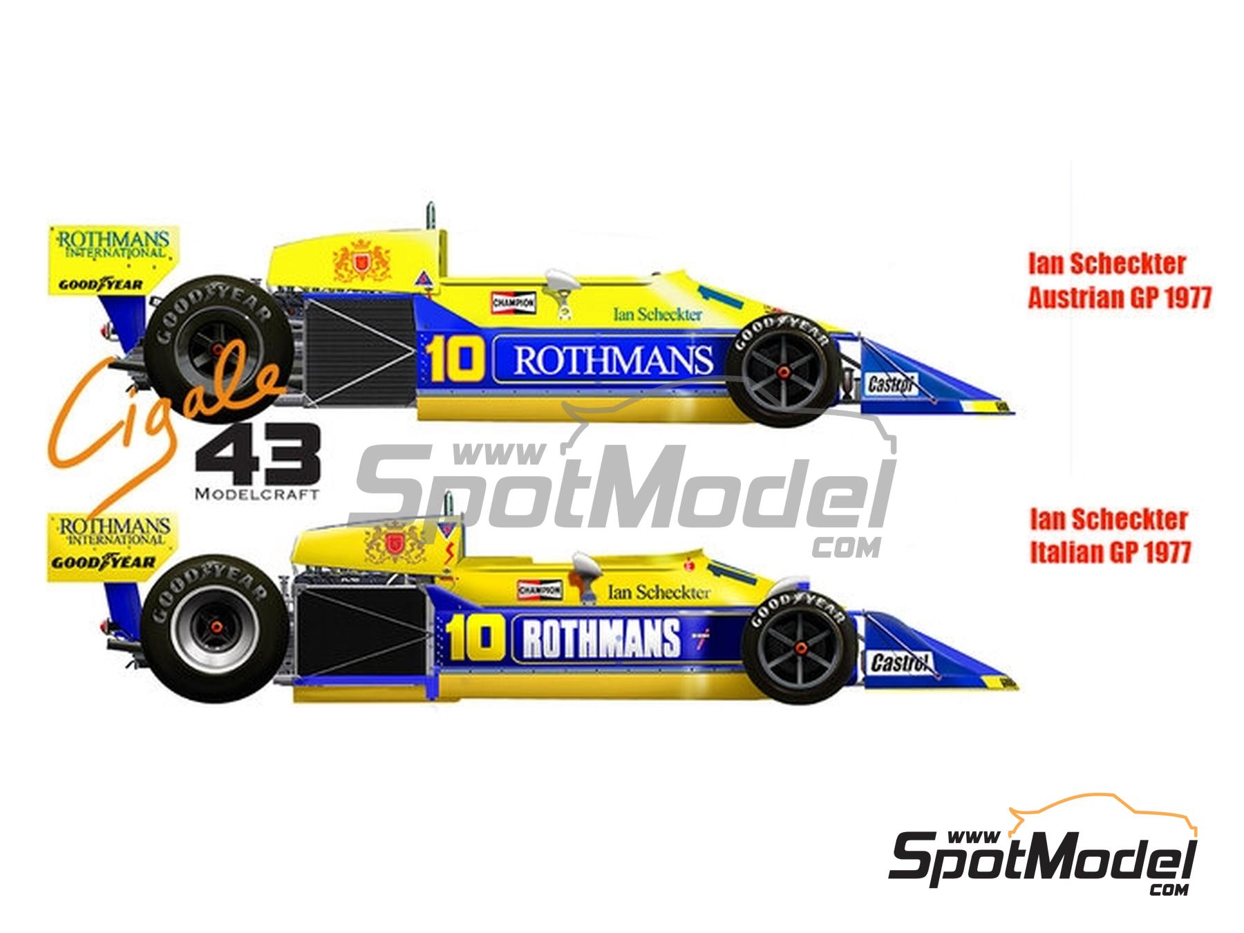 Cigale 43 Modelcraft CDS010: Marking / livery 1/43 scale - March Ford ...