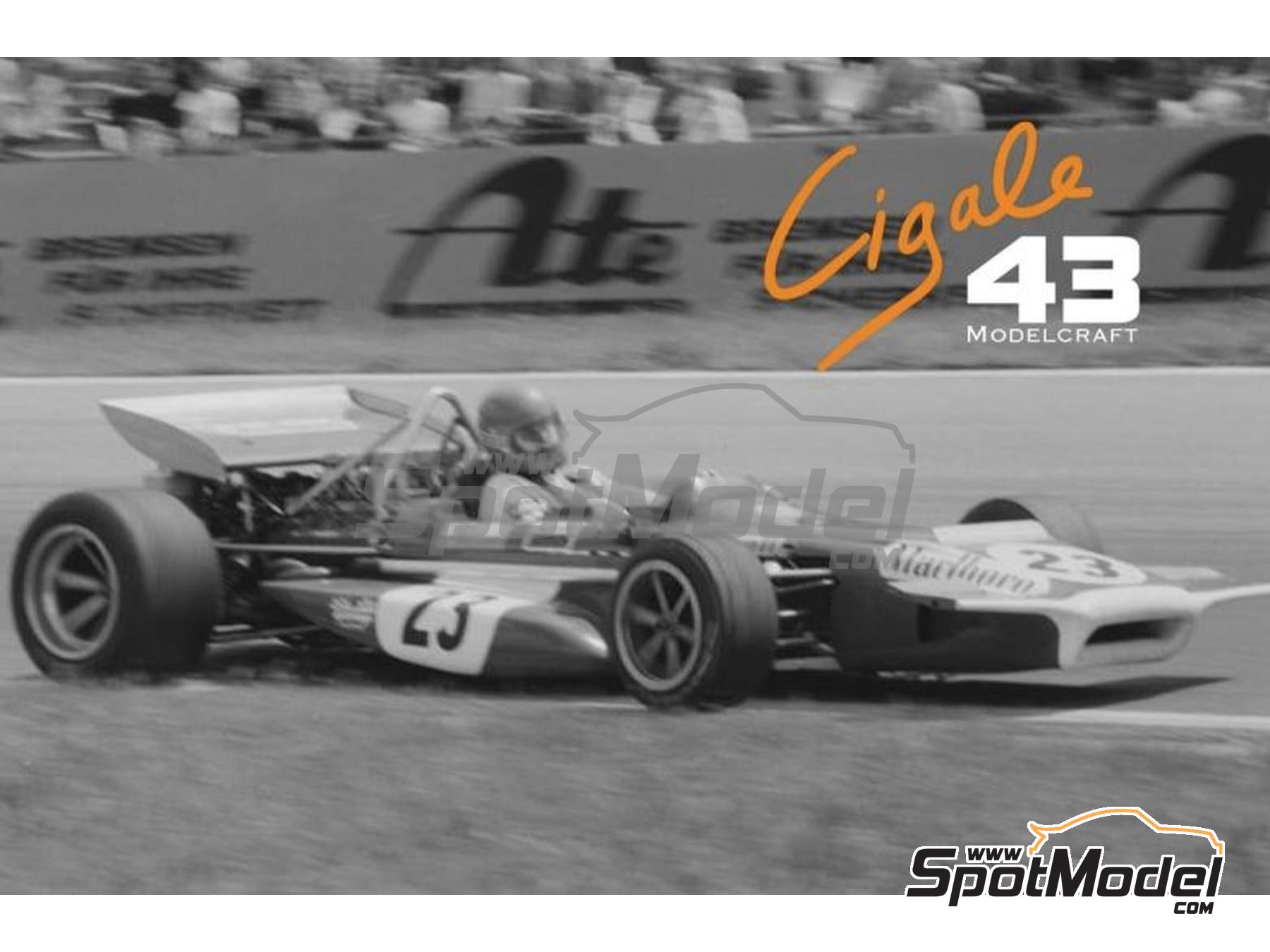 Cigale 43 Modelcraft CDS025: Marking / livery 1/43 scale - March Ford ...