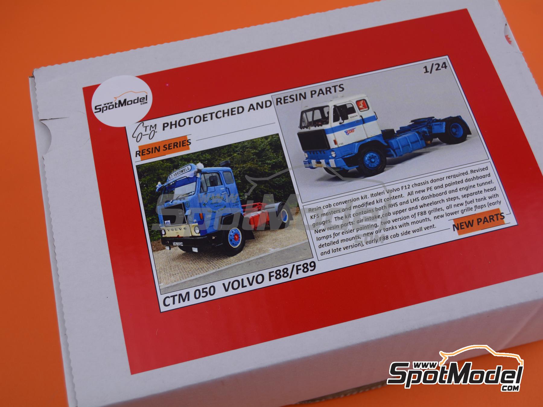 Czech Truck Model CTM050: Transkit 1/24 scale - Volvo F88/F89 (ref ...