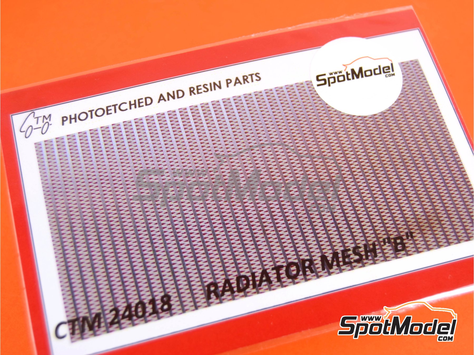 Czech Truck Model CTM24018: Mesh 1/24 scale - Radiator mesh (ref ...