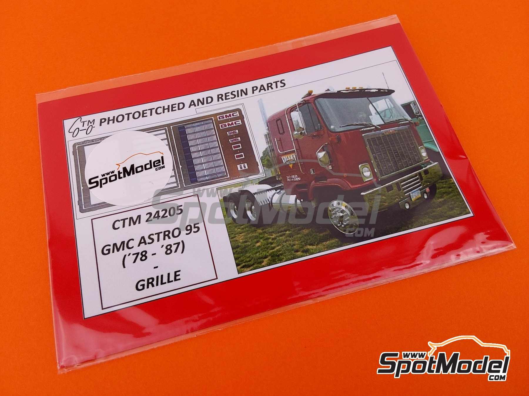 Czech Truck Model CTM24205: Detail up set 1/25 scale - GMC Astro 95 ...