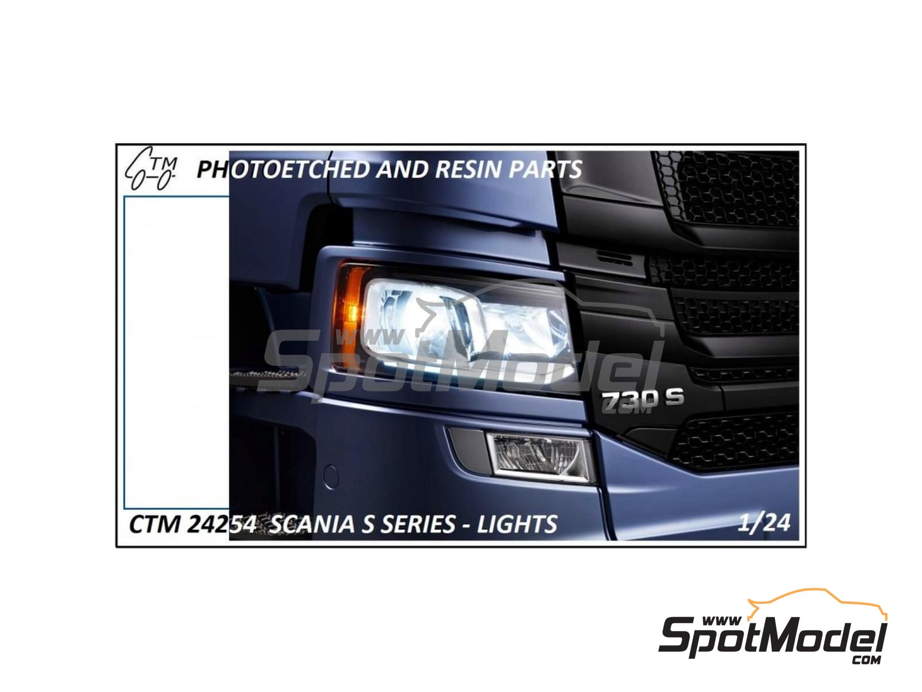Czech Truck Model CTM24254: Lights 1/24 scale - Scania S series - for ...