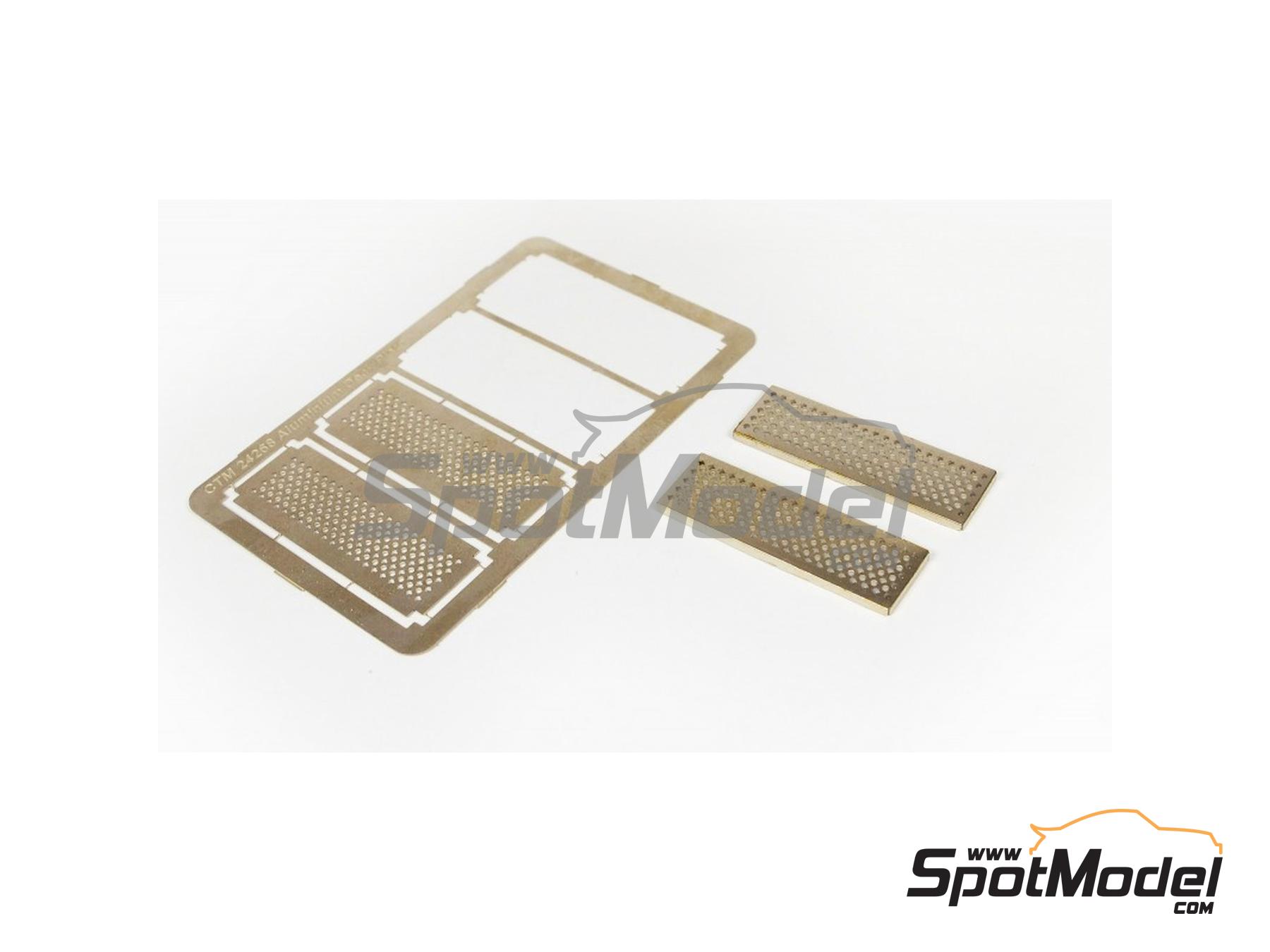 Czech Truck Model CTM24268: Engraved plate 1/24 scale - Aluminium deck ...