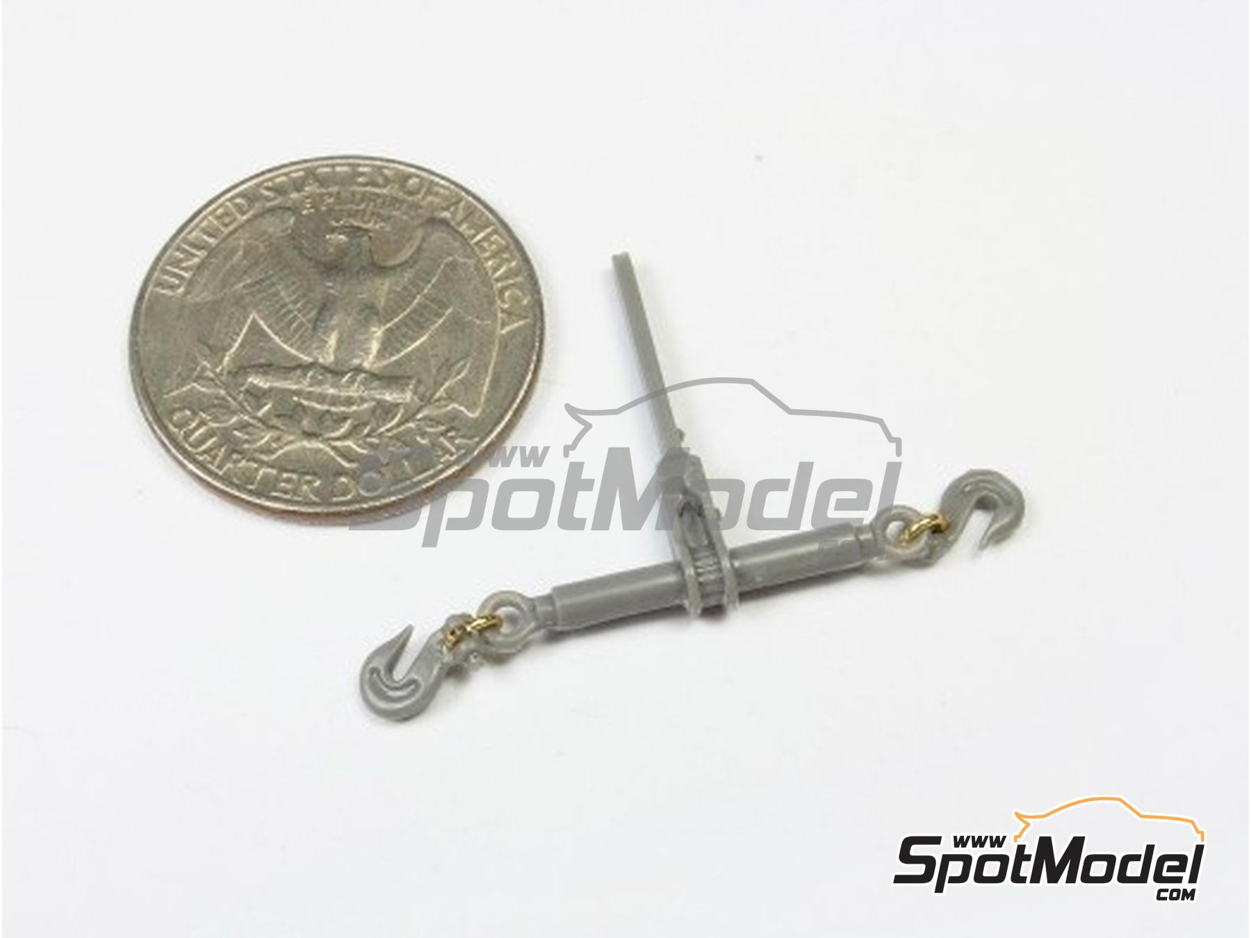 Czech Truck Model CTM24308: Detail 1/24 scale - Ratchet chain binder ...