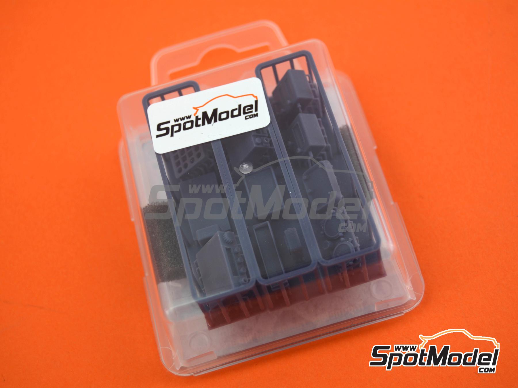 D.A.B. Models DAB12-020: Detail 1/12 scale - Trip meters, radios and ...