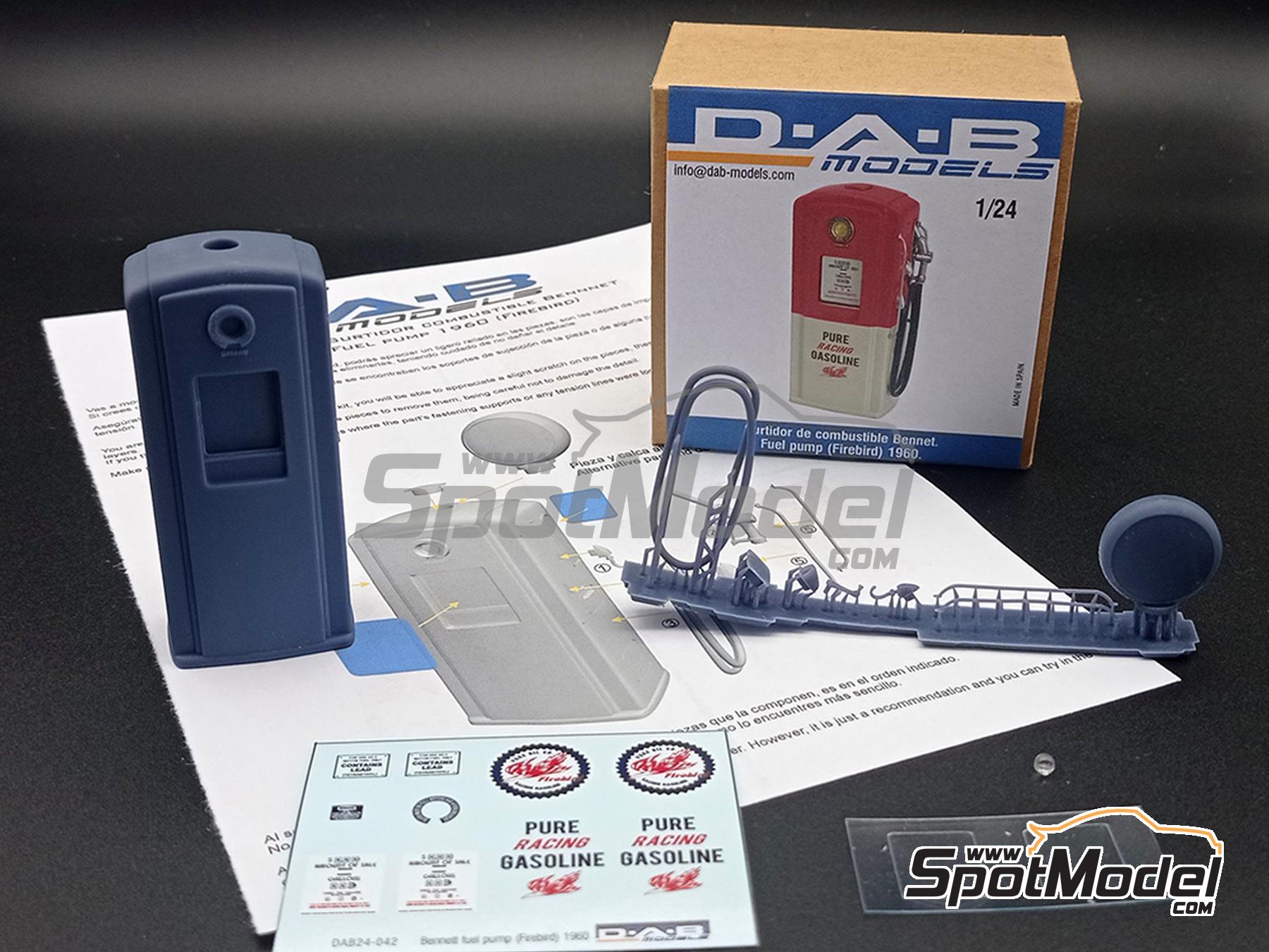 D.A.B. Models DAB24-042: Scale model kit 1/24 scale - Fuel pump ...