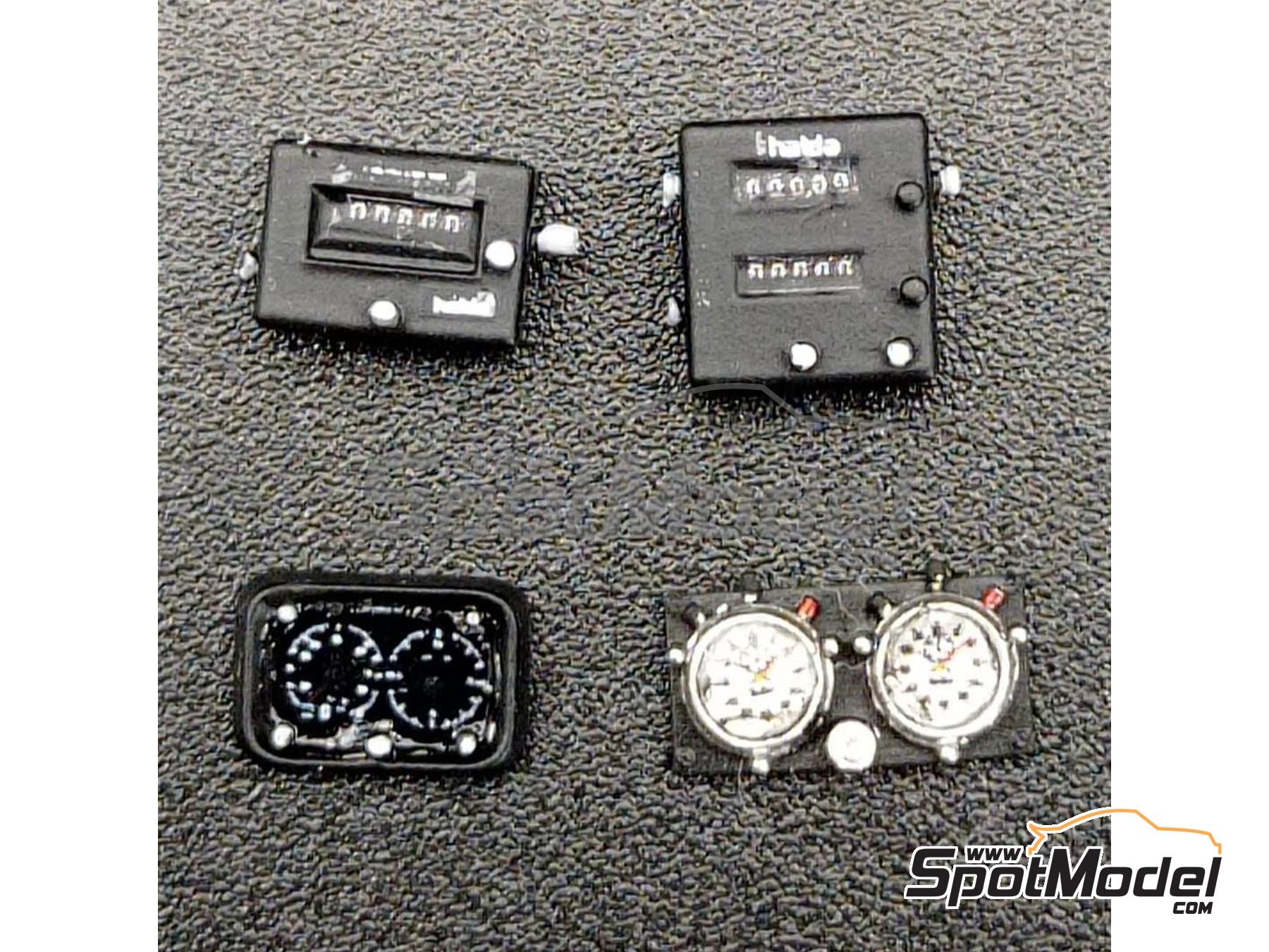 D.A.B. Models DAB24-045: Detail 1/24 scale - Trip meters, radios and ...