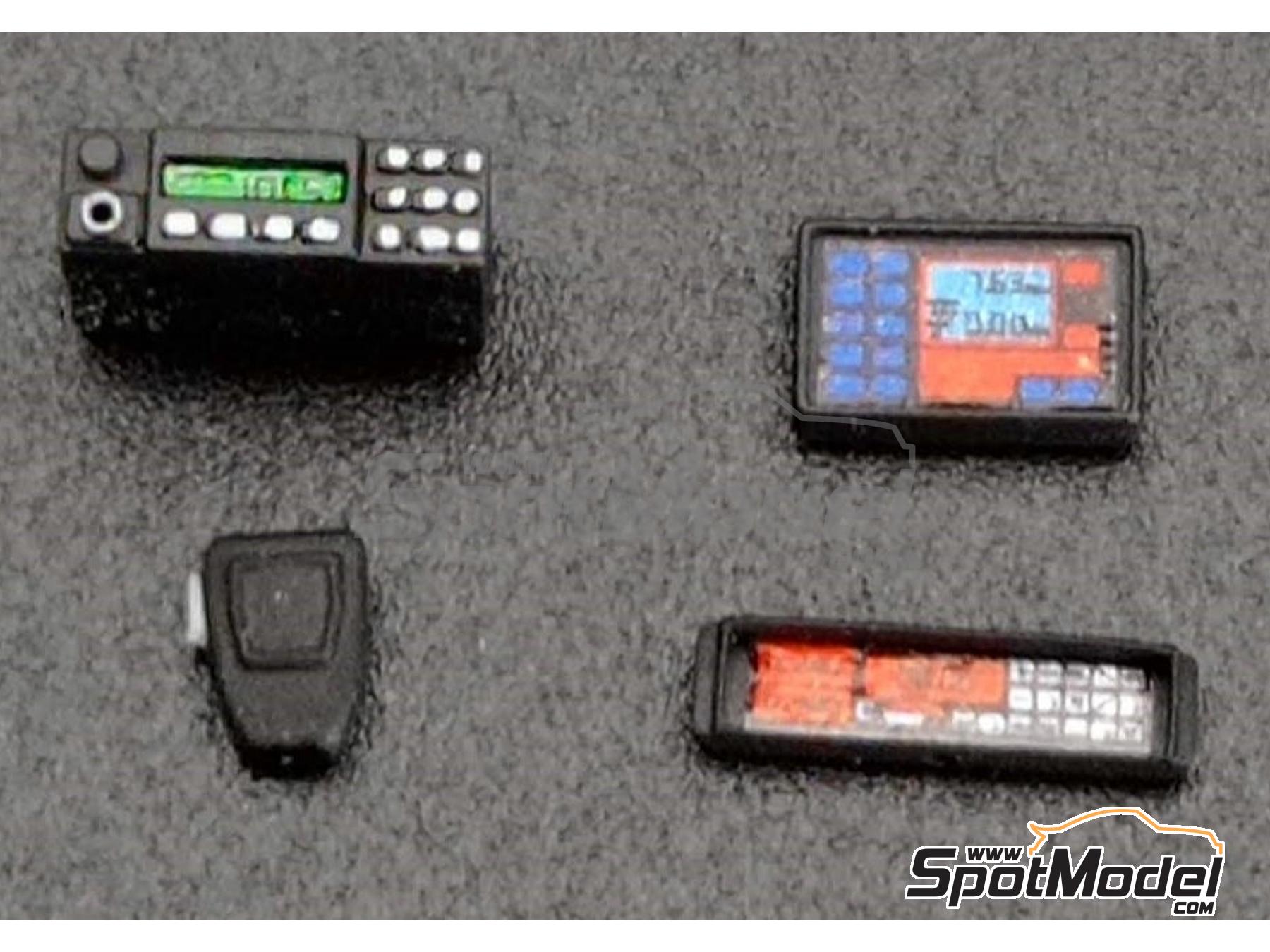 D.A.B. Models DAB24-045: Detail 1/24 scale - Trip meters, radios and ...