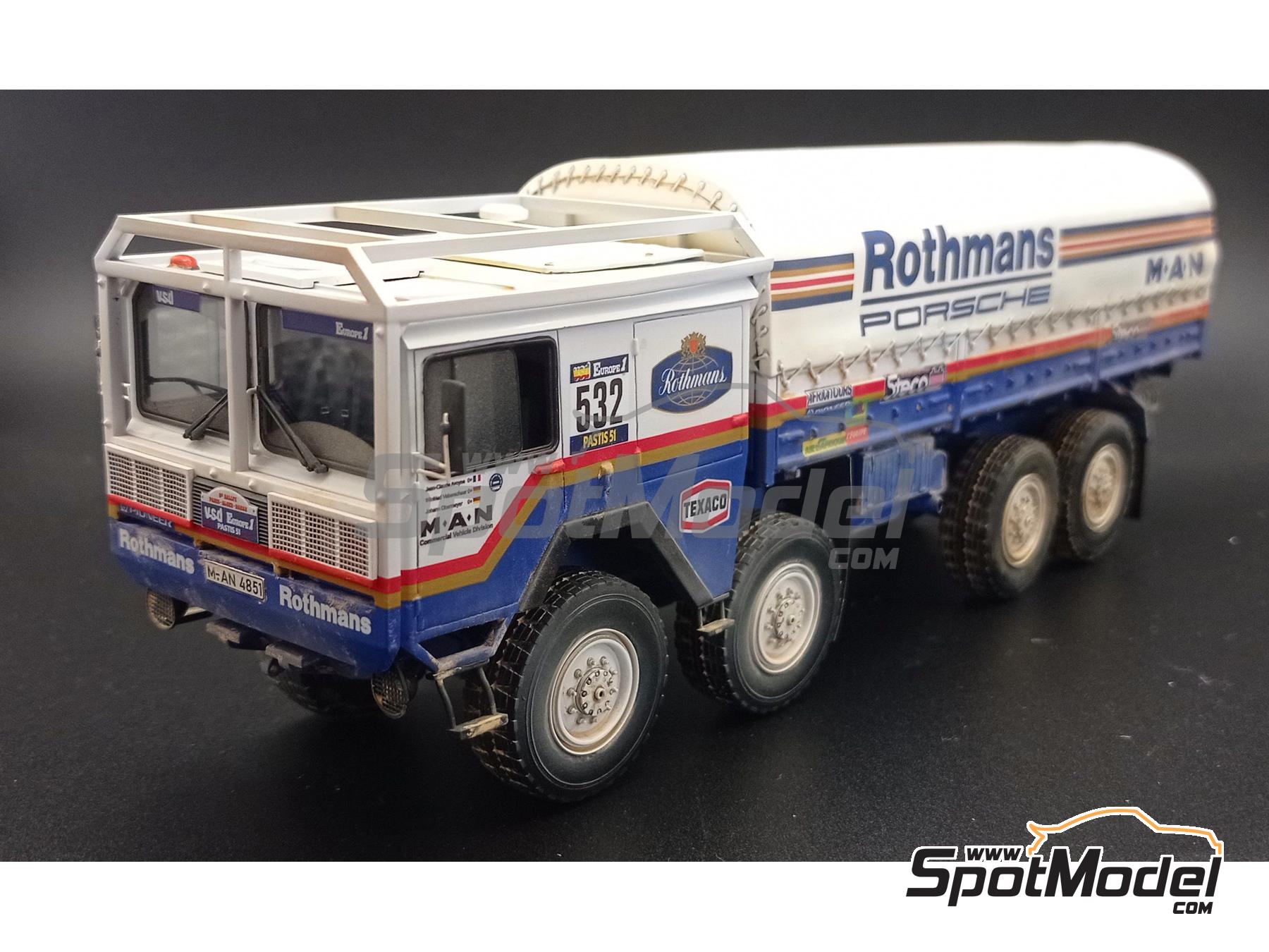 D.A.B. Models DAB43-037: Truck scale model kit 1/43 scale - MAN 8x8 ...