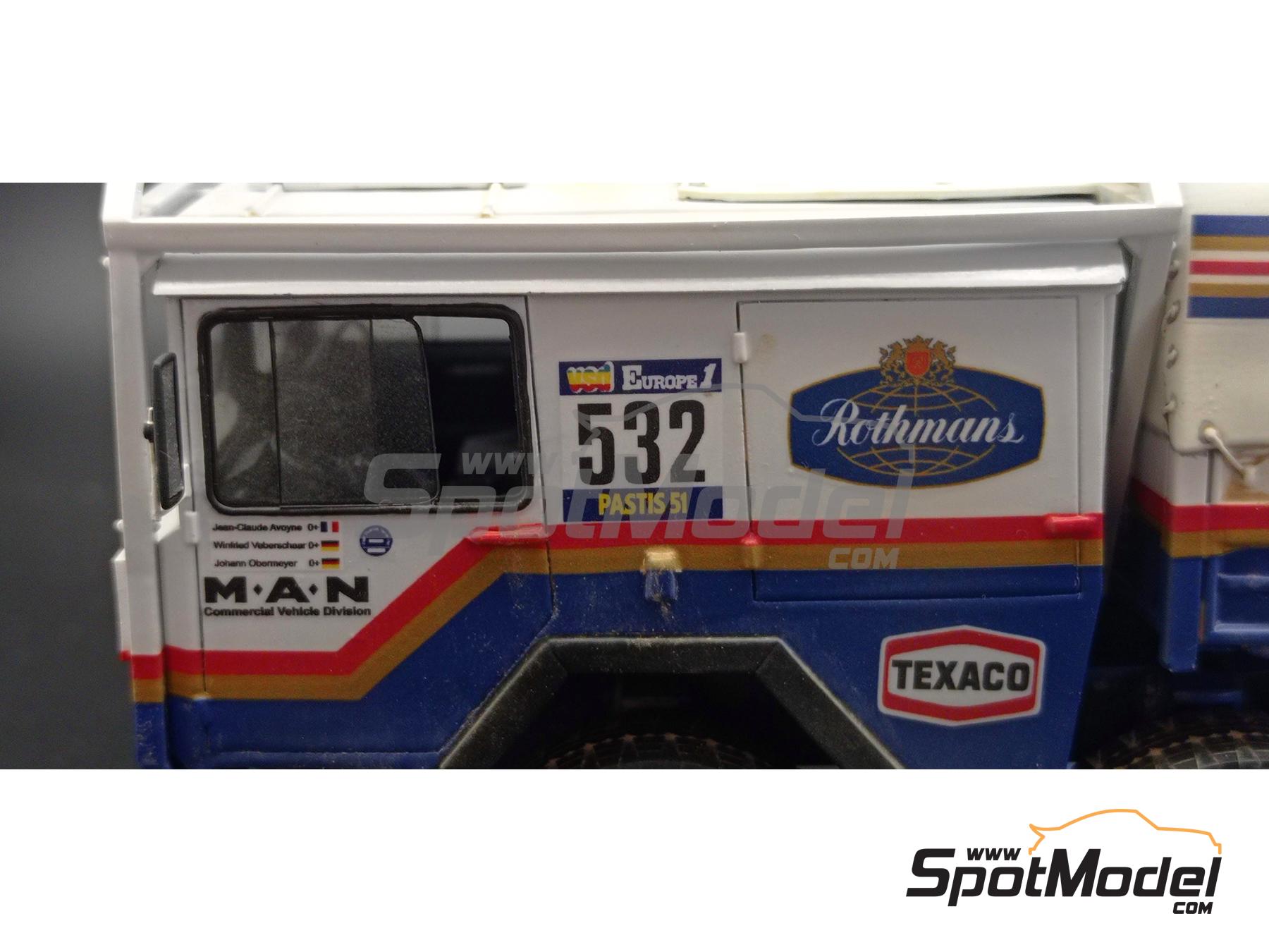 D.A.B. Models DAB43-037: Truck scale model kit 1/43 scale - MAN 8x8 ...