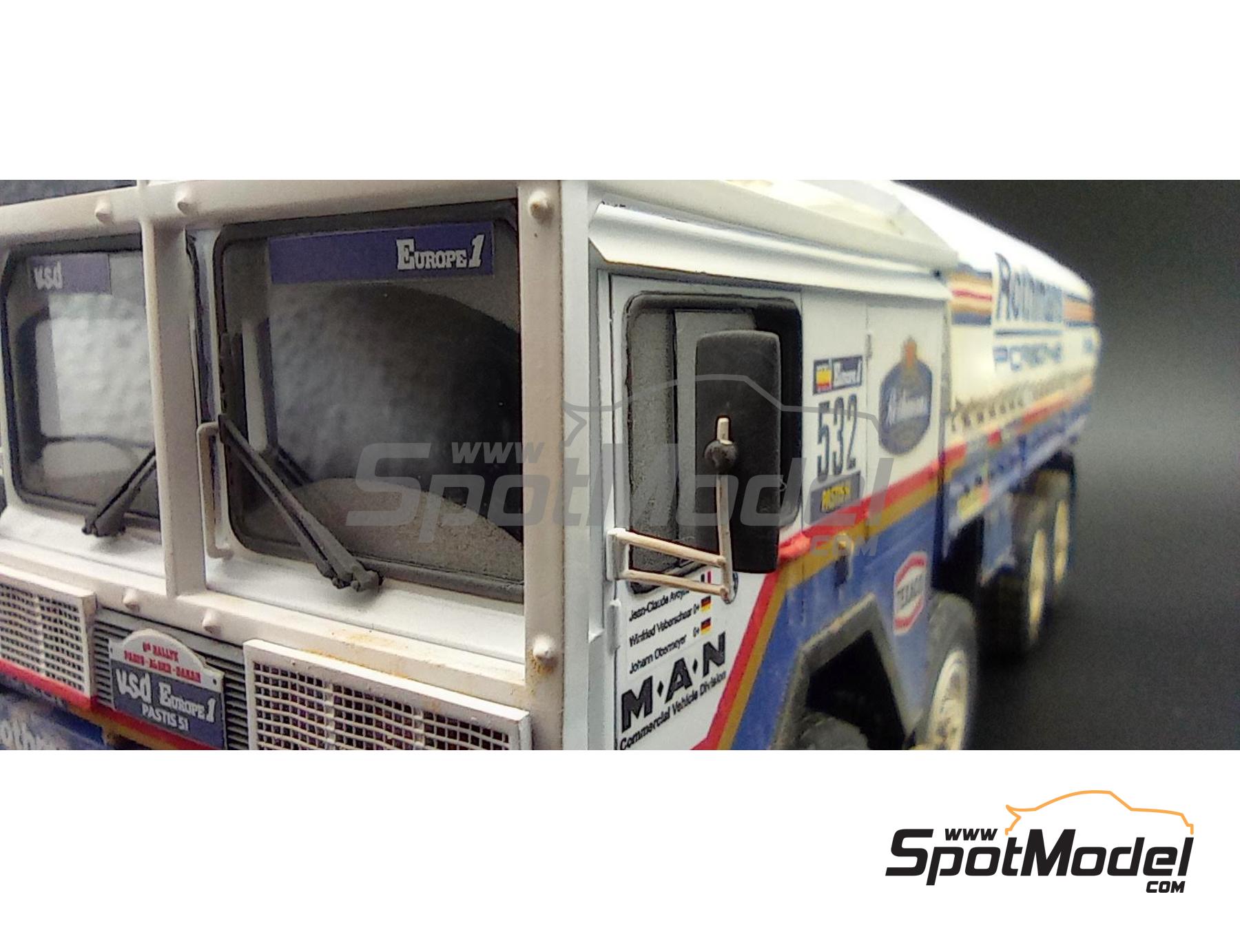 D.A.B. Models DAB43-037: Truck scale model kit 1/43 scale - MAN 8x8 ...