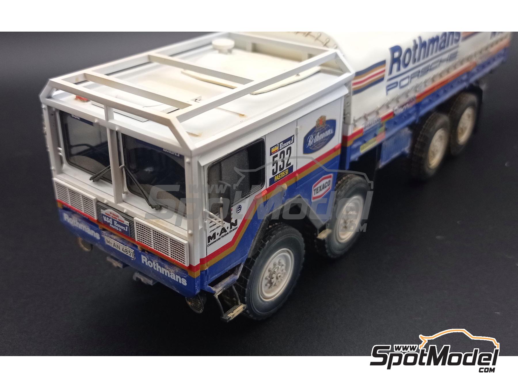 D.A.B. Models DAB43-037: Truck scale model kit 1/43 scale - MAN 8x8 ...