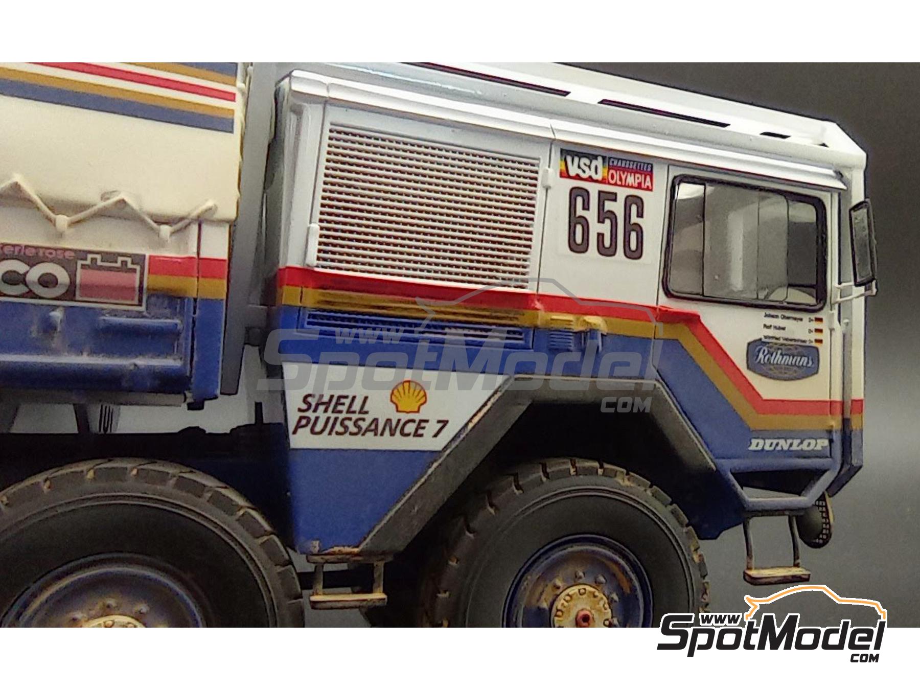 D.A.B. Models DAB43-037: Truck scale model kit 1/43 scale - MAN 8x8 ...