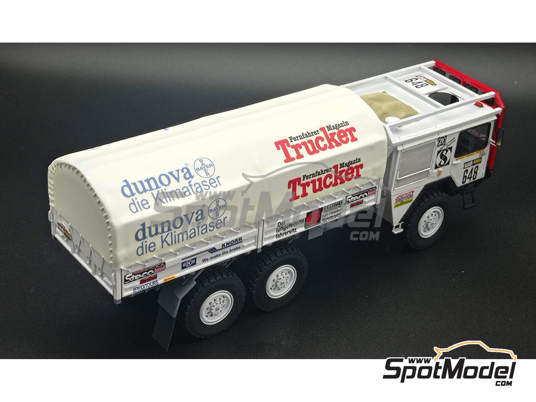 D.A.B. Models DAB43-042: Truck scale model kit 1/43 scale - MAN 6x6 ...