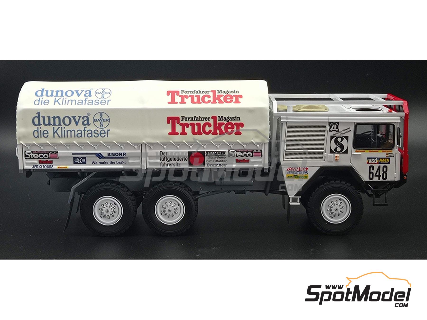 D.A.B. Models DAB43-042: Truck scale model kit 1/43 scale - MAN 6x6 ...