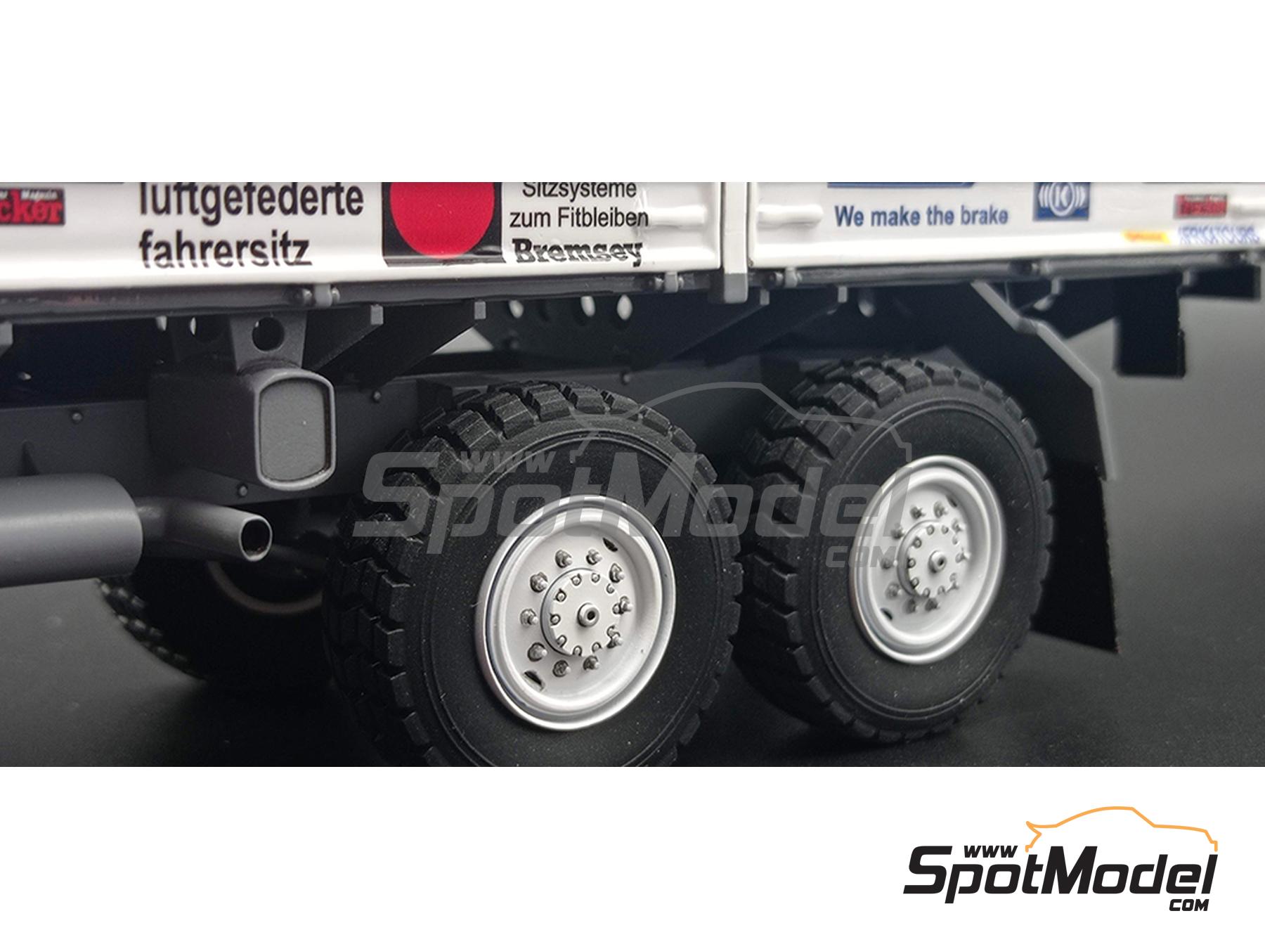 D.A.B. Models DAB43-042: Truck scale model kit 1/43 scale - MAN 6x6 ...