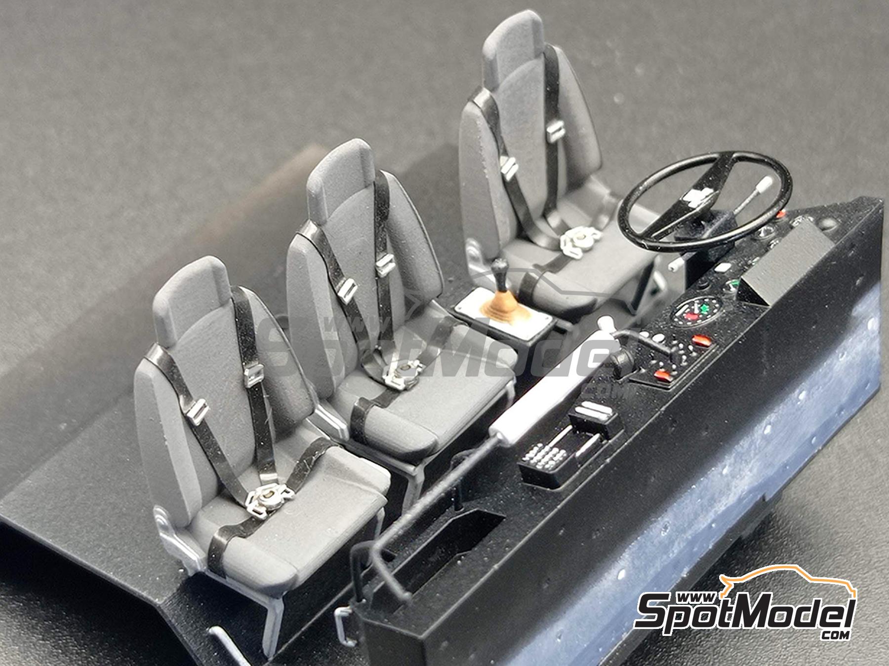 D.A.B. Models DAB43-042: Truck scale model kit 1/43 scale - MAN 6x6 ...