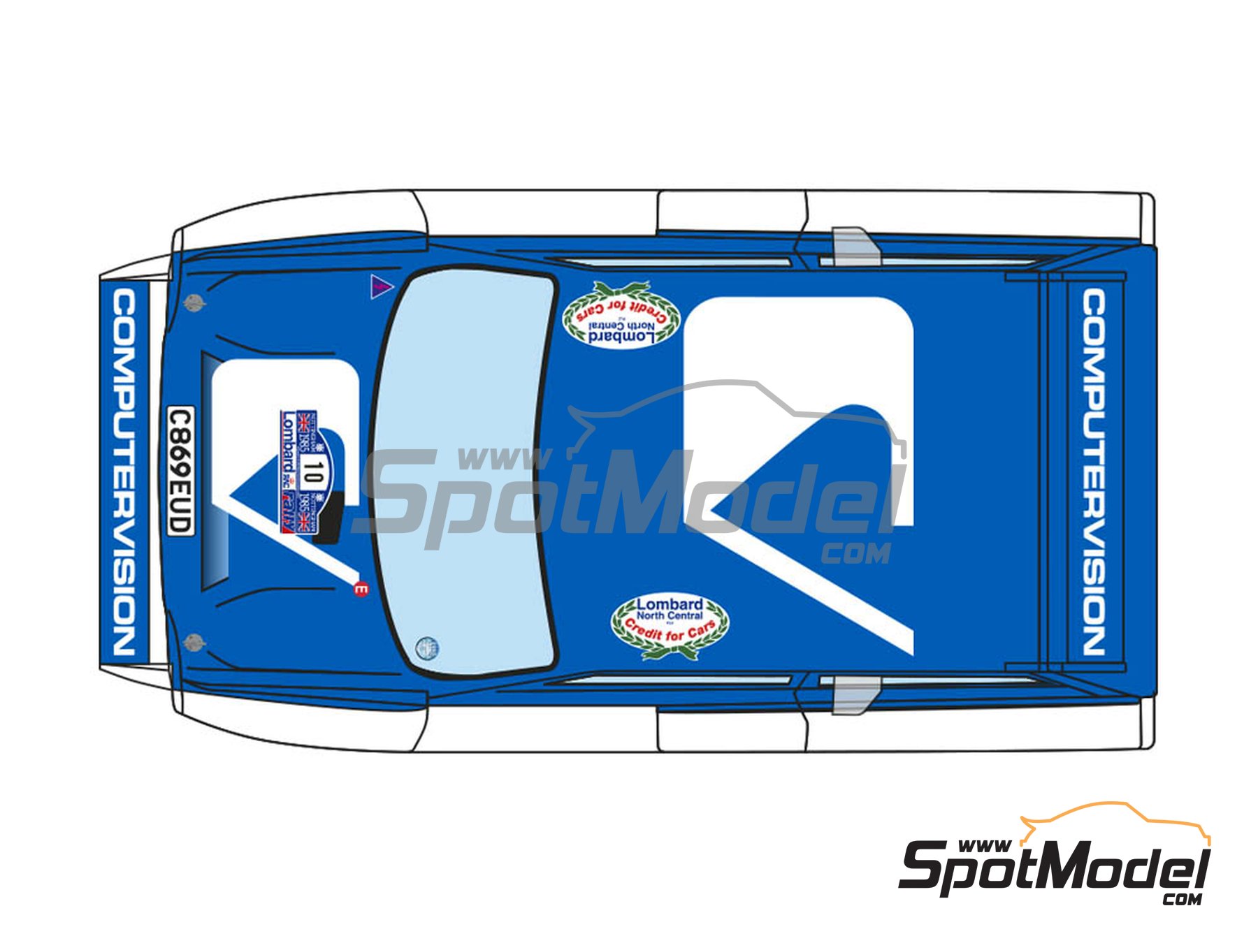 Decalcas DCL-DEC039: Marking / livery 1/24 scale - MG Metro 6r4 Group B ...