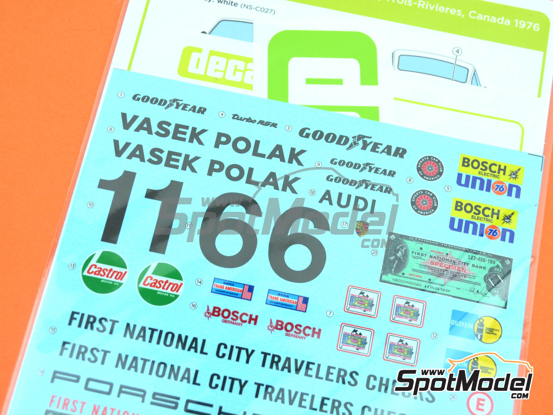 Decalcas DCL-DEC065: Marking / livery 1/12 scale - Porsche 934 RSR ...
