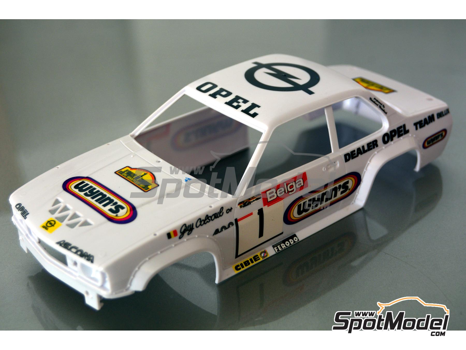 Decalcas DCL-DEC078: Marking / livery 1/24 scale - Opel Ascona 400 ...