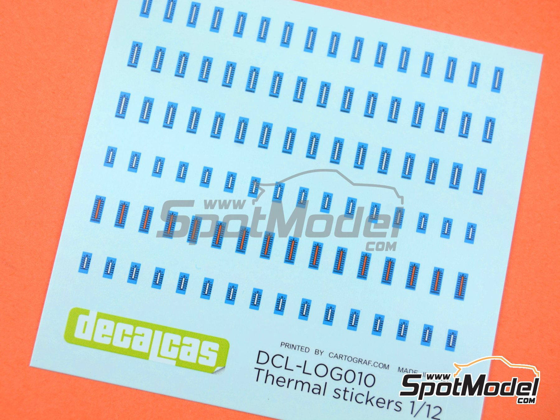 Decalcas DCL-LOG010: Logotypes 1/12 scale - Thermal stickers (ref. DCL ...