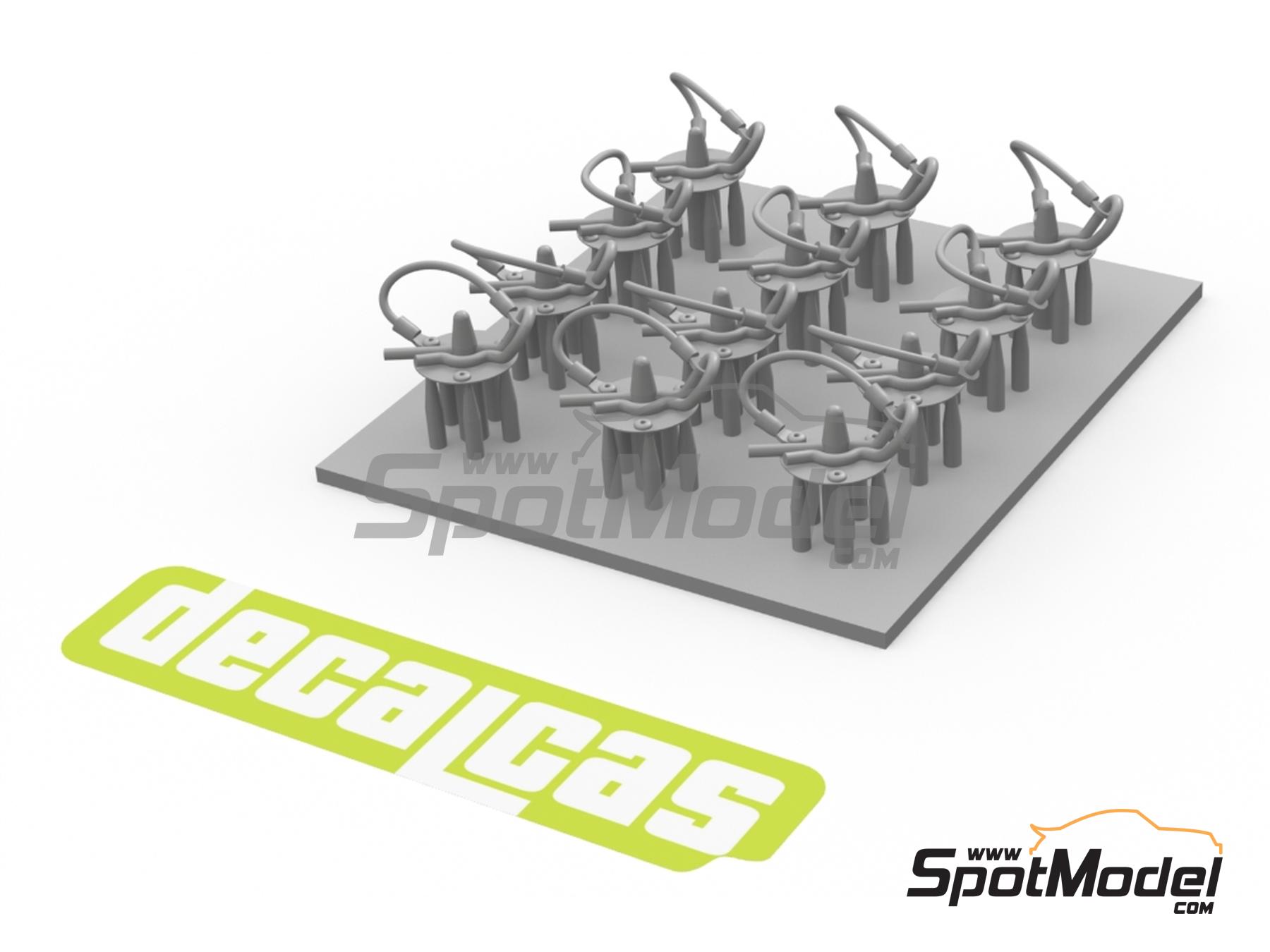 Decalcas DCL-PAR073: Bonnet pins 1/12 scale - Bonnet Pin type 1 - 12 ...