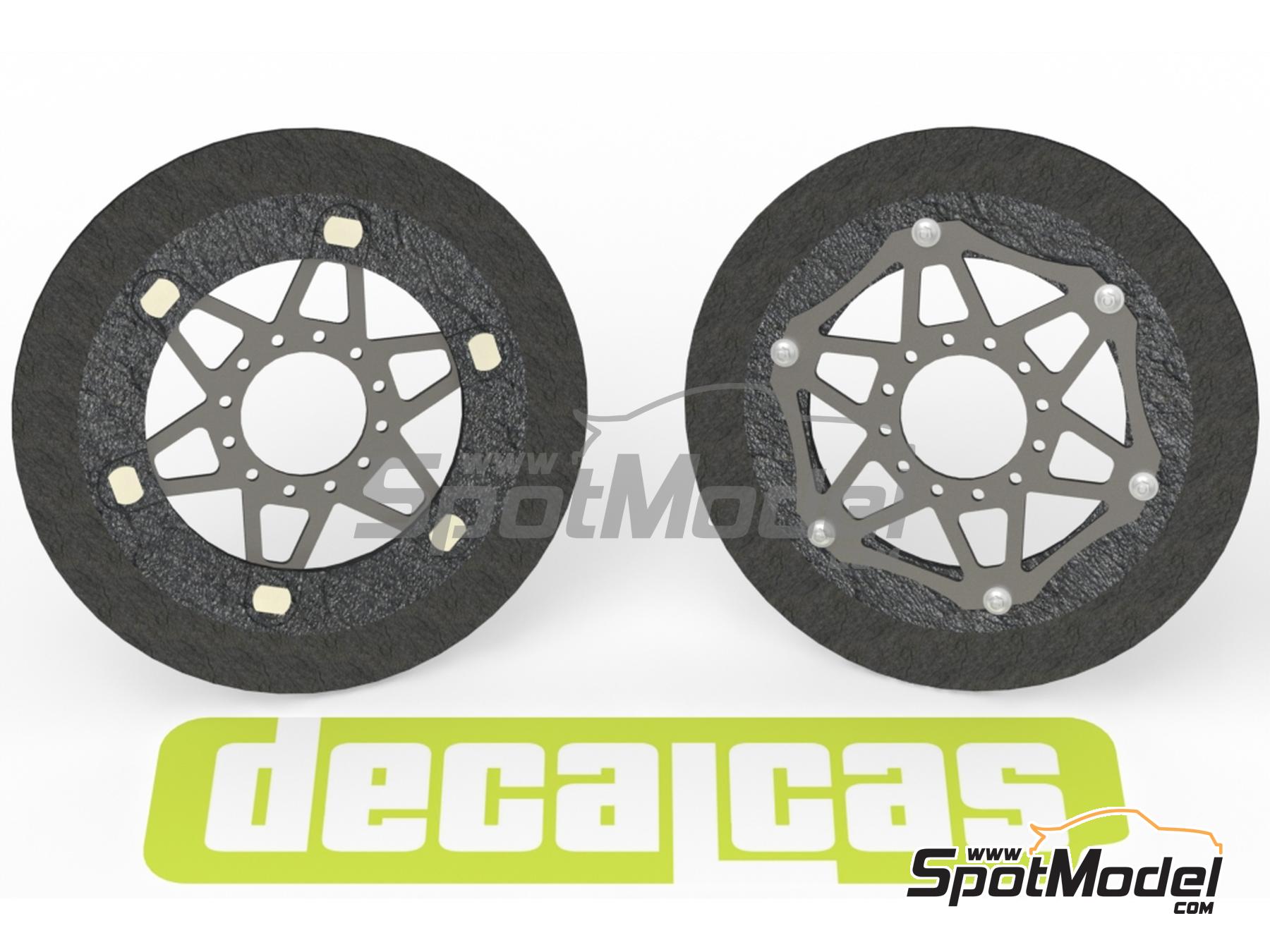 Decalcas DCL-PAR108: Detail 1/12 scale - Brake disc bobbins - Type 1 ...