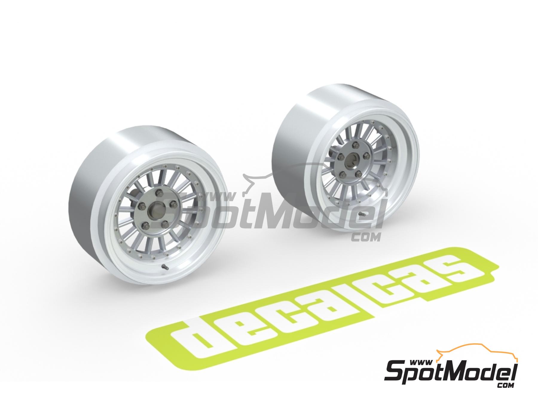 Decalcas DCL-PAR114: Rims 1/24 scale - Nori D20 15 inches - for Belkits references BEL008, BEL ...