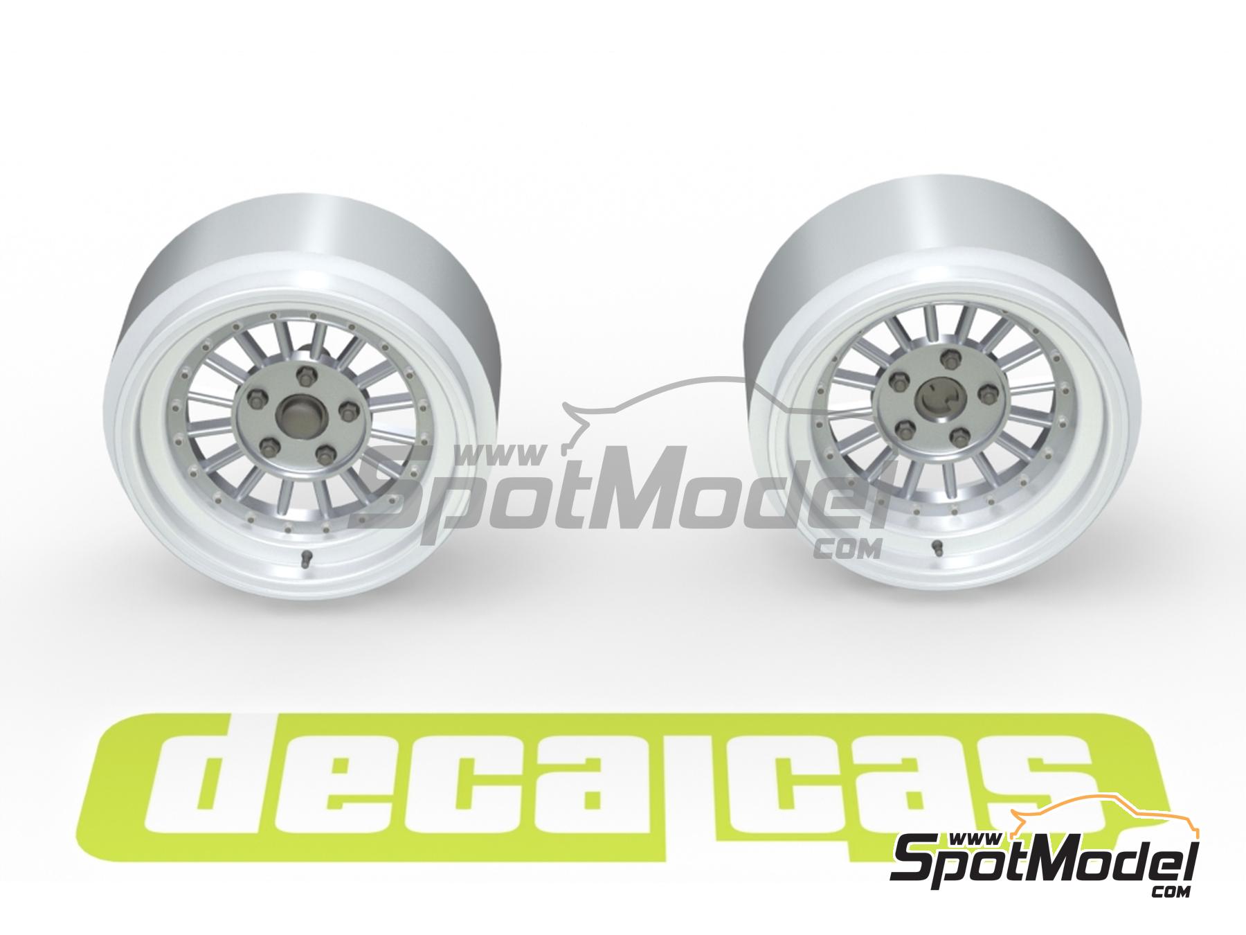 Decalcas DCL-PAR114: Rims 1/24 scale - Nori D20 15 inches - for Belkits references BEL008, BEL ...