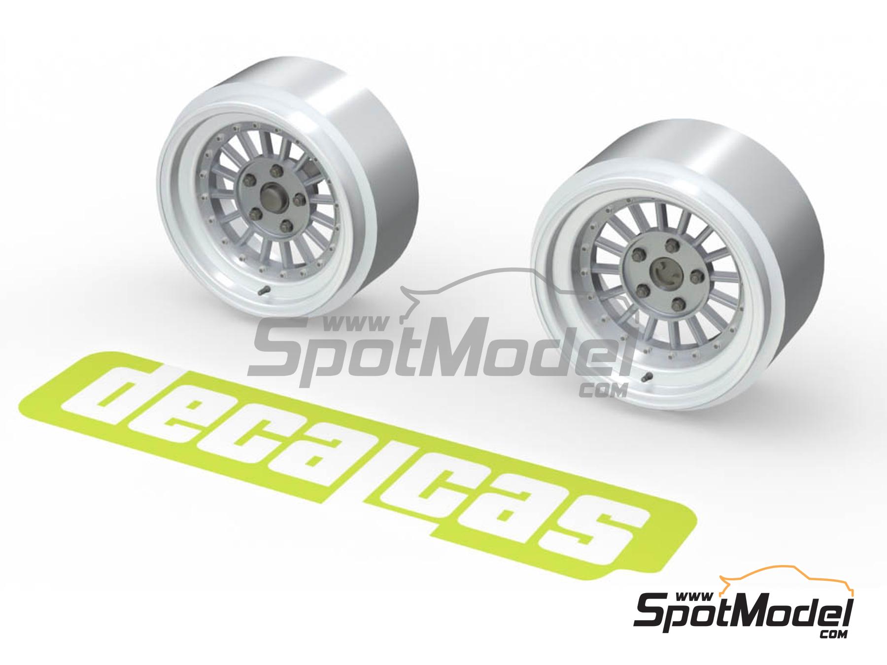 Decalcas DCL-PAR114: Rims 1/24 scale - Nori D20 15 inches - for Belkits references BEL008, BEL ...