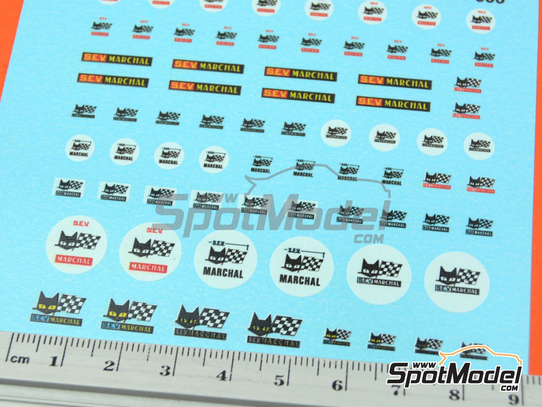 El Torito ELTORITO006: Logotypes 1/24 scale - S.E.V. Marchal (ref ...