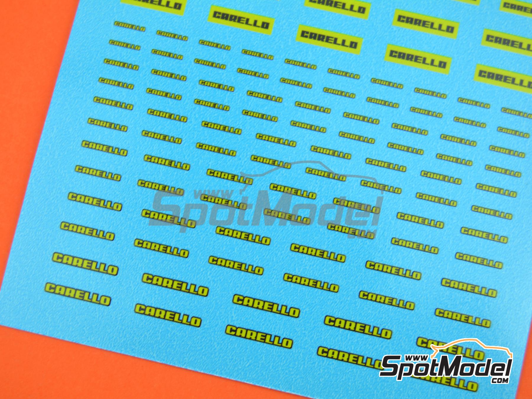 El Torito ELTORITO051: Logotypes 1/24 scale - Carello (ref. ELTORITO051 ...