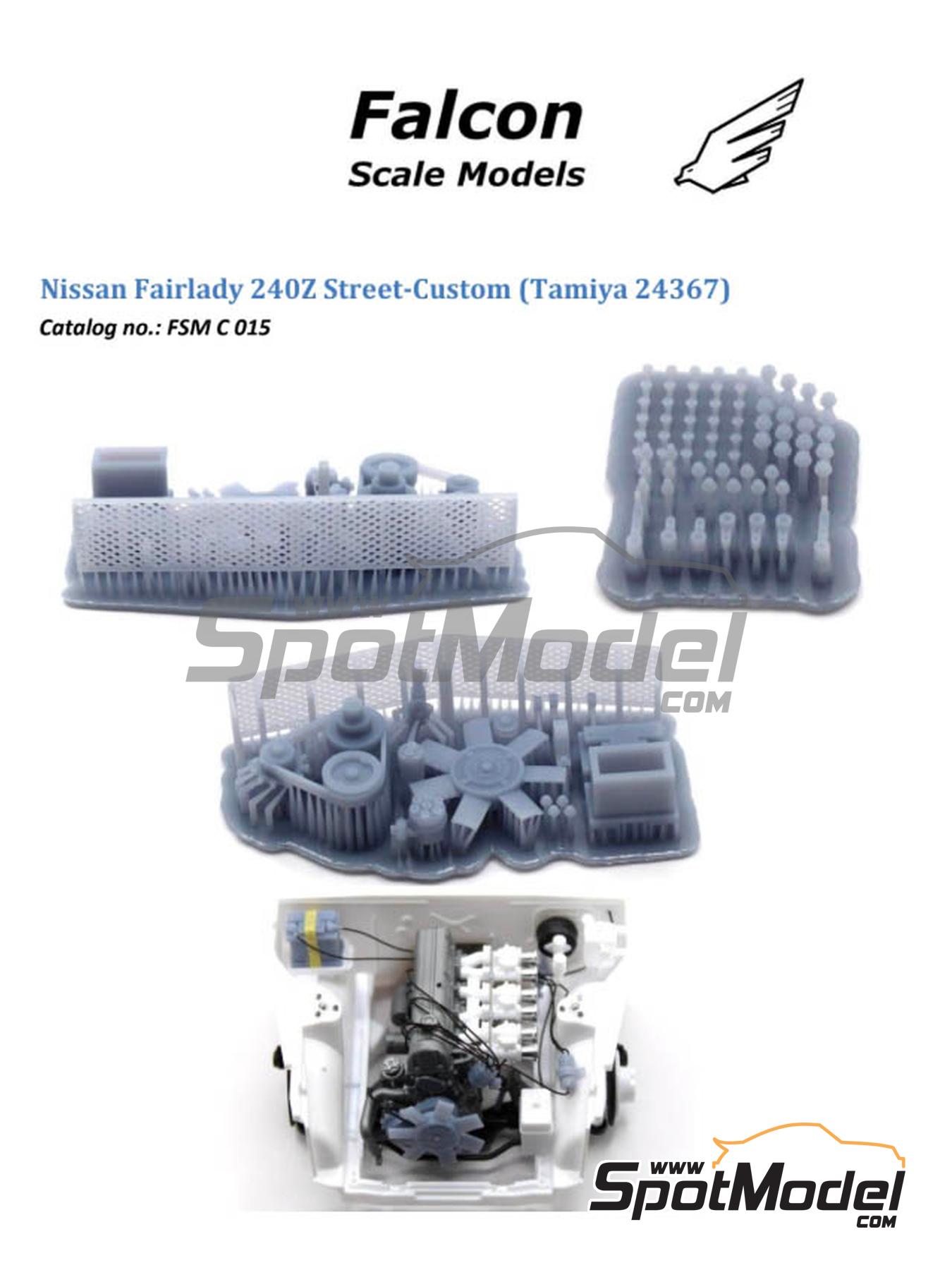 Falcon Scale Models FSMC015: Detail up set 1/24 scale - Nissan Fairlady ...