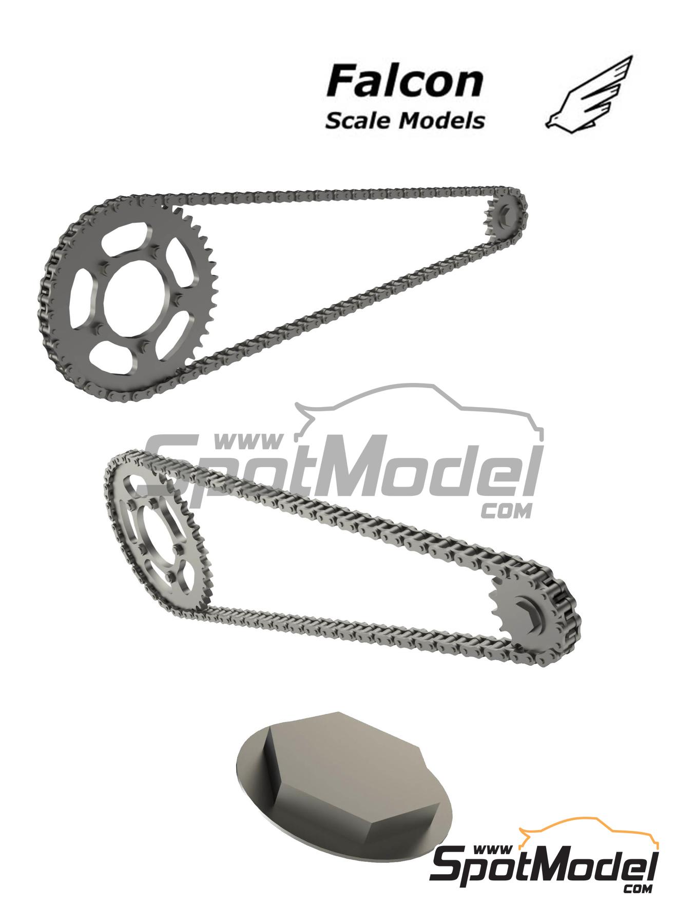 Falcon Scale Models FSM003: Chain set 1/12 scale - Suzuki GSX-R750 ...