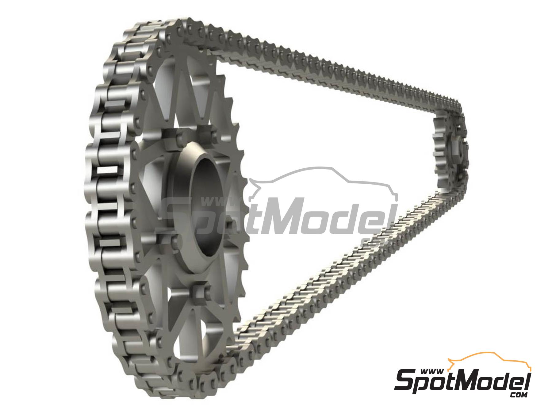 Falcon Scale Models FSM015: Chain set 1/12 scale - Yamaha YZR M1 2004 ...