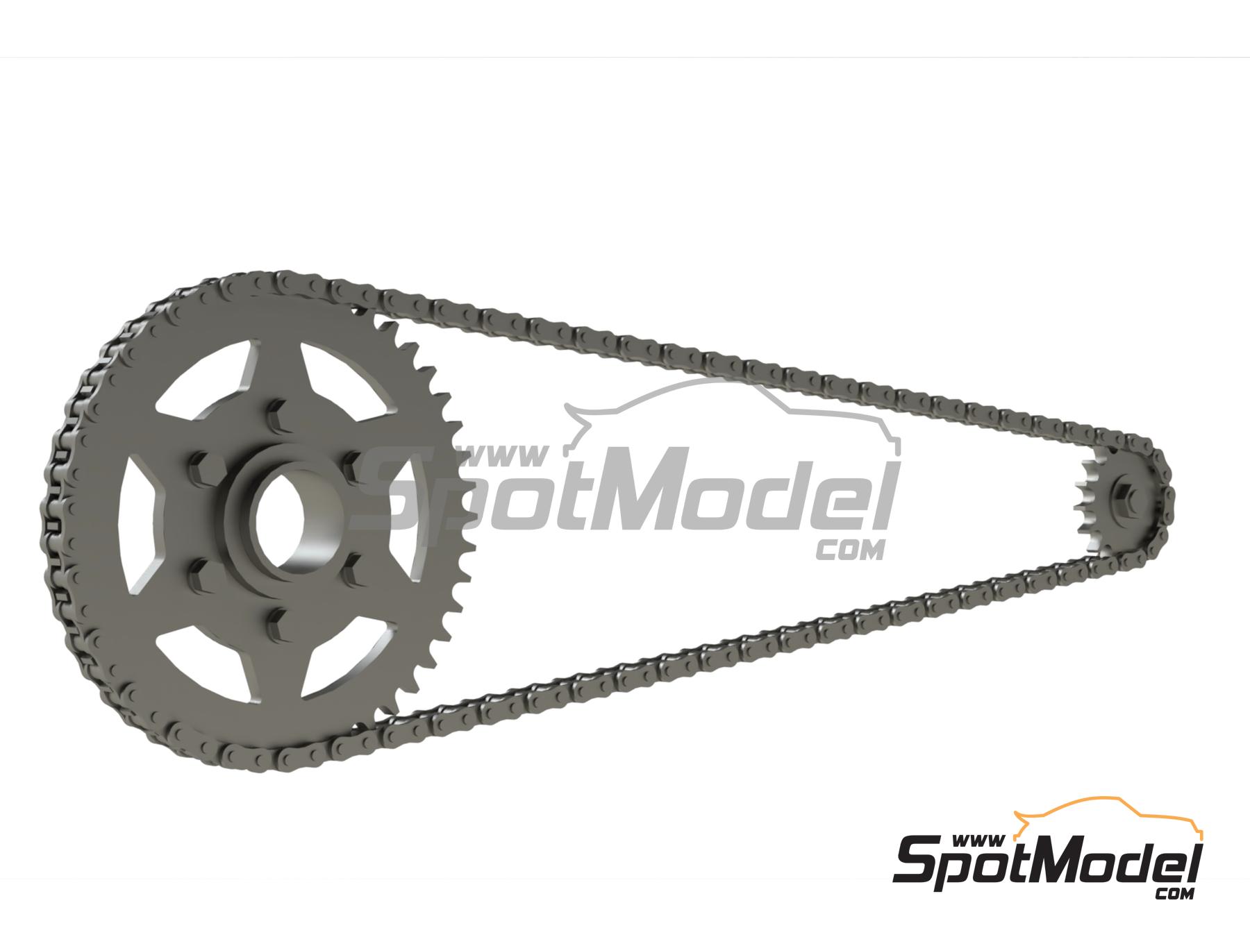 Falcon Scale Models FSM019: Chain set 1/12 scale - Suzuki GSX750S new ...