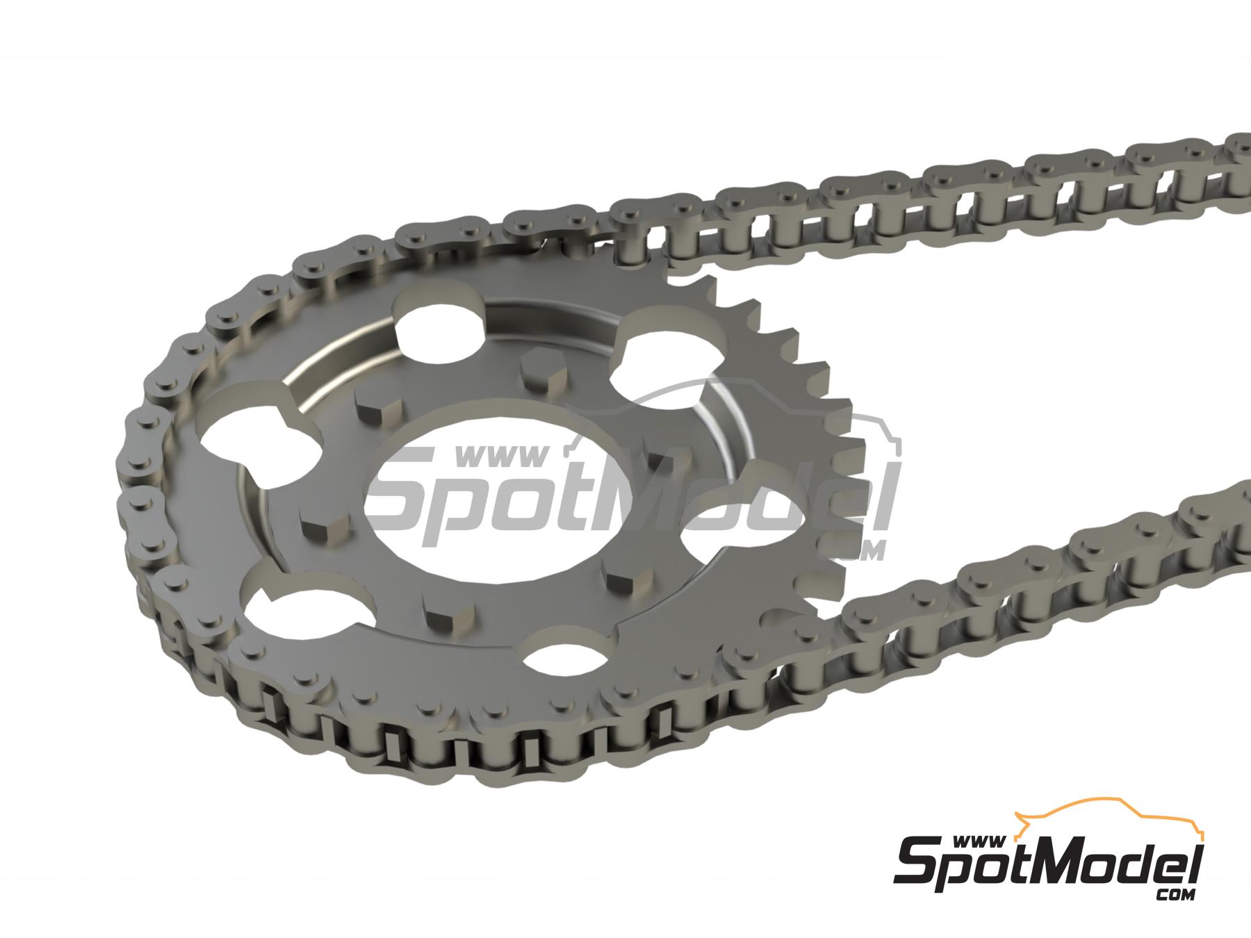 Falcon Scale Models FSM022: Chain set 1/12 scale - Honda RC166 GP Racer ...